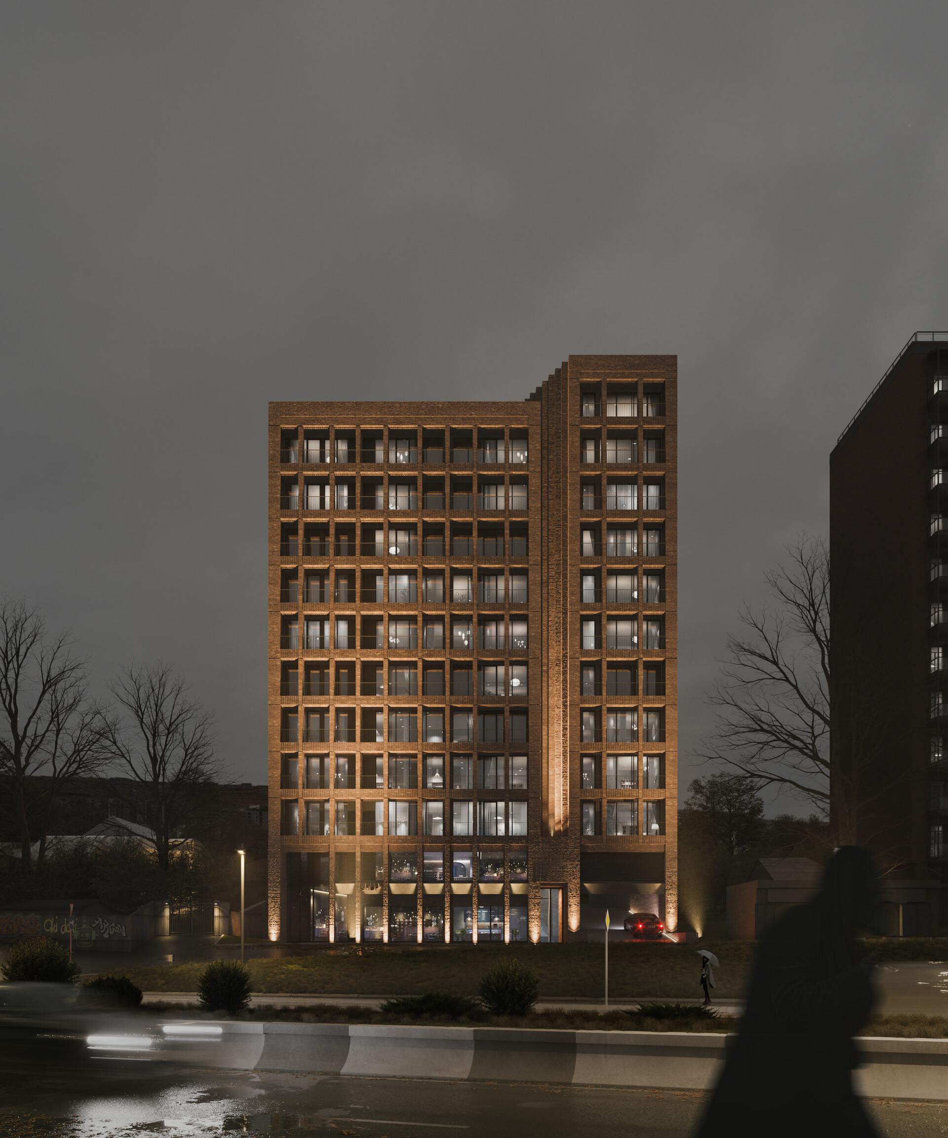 ArtStation - Residential Complex in Vashlijvari