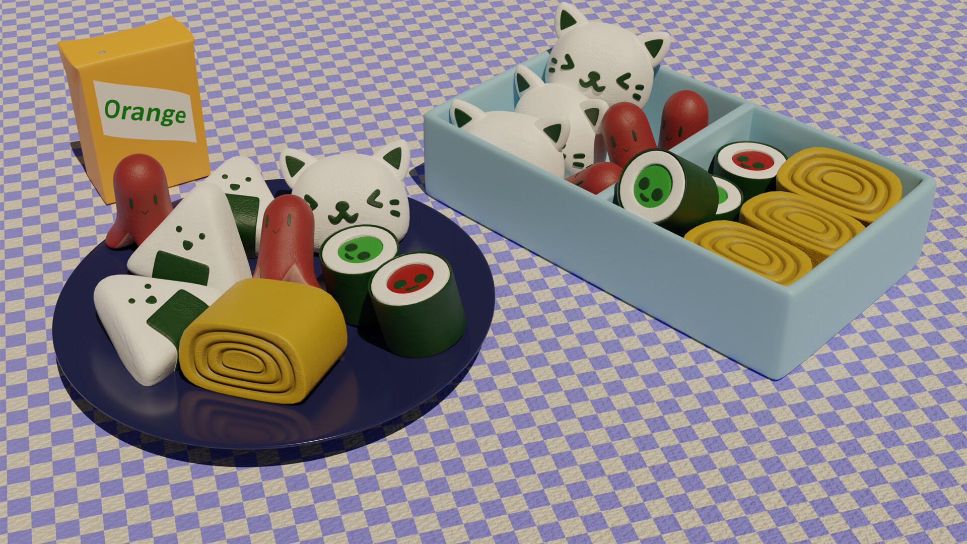 ArtStation - 3D Bento Box