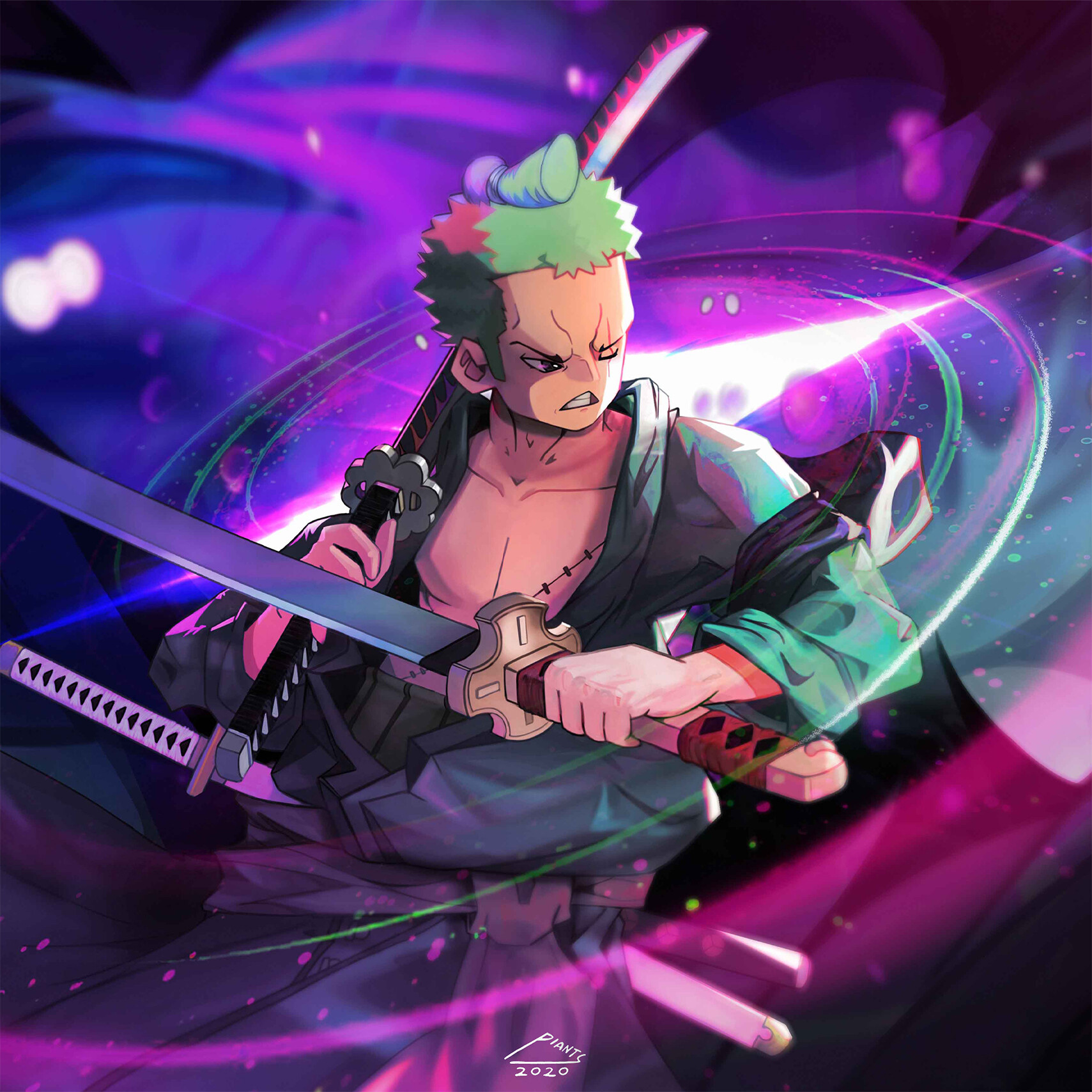 ArtStation - 011 - zoro / one piece