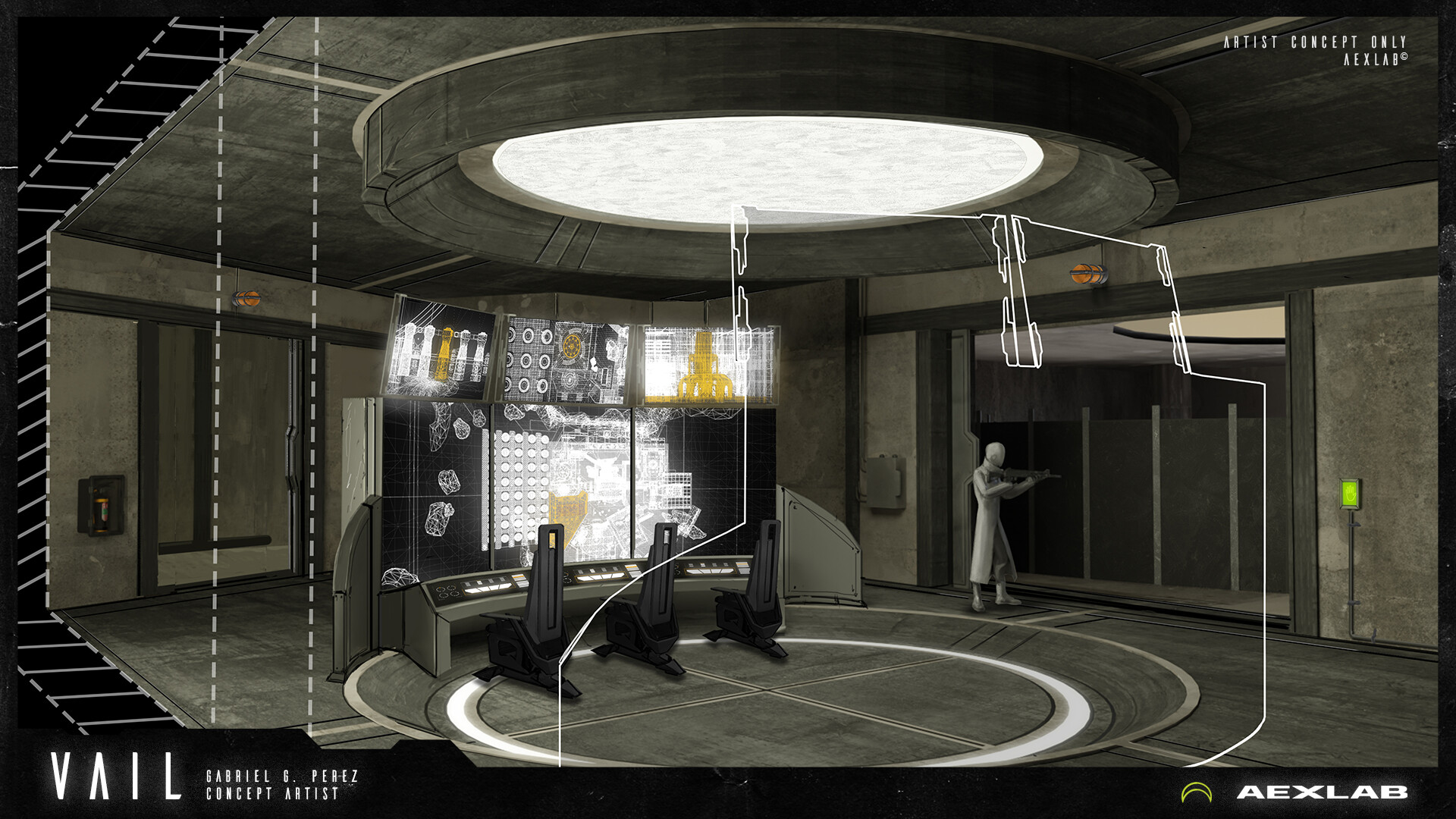 ArtStation - MAAR - Control Room