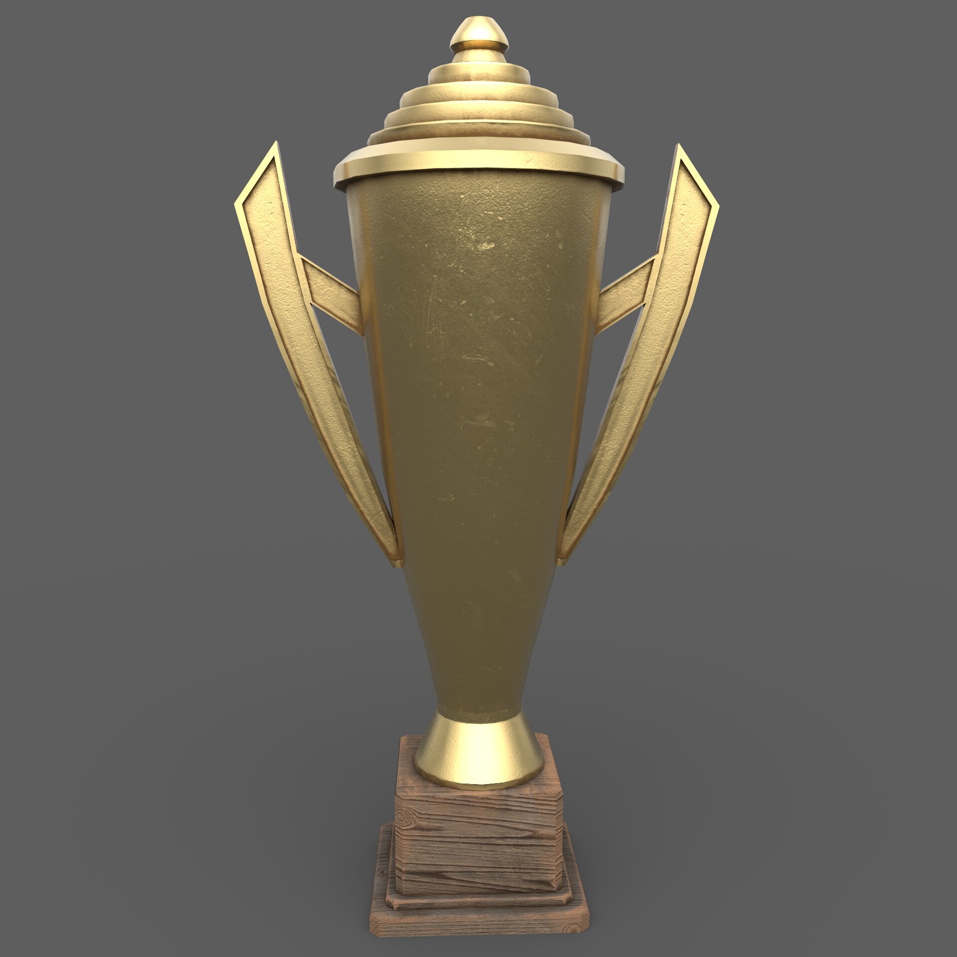 ArtStation - Low Poly Trophy