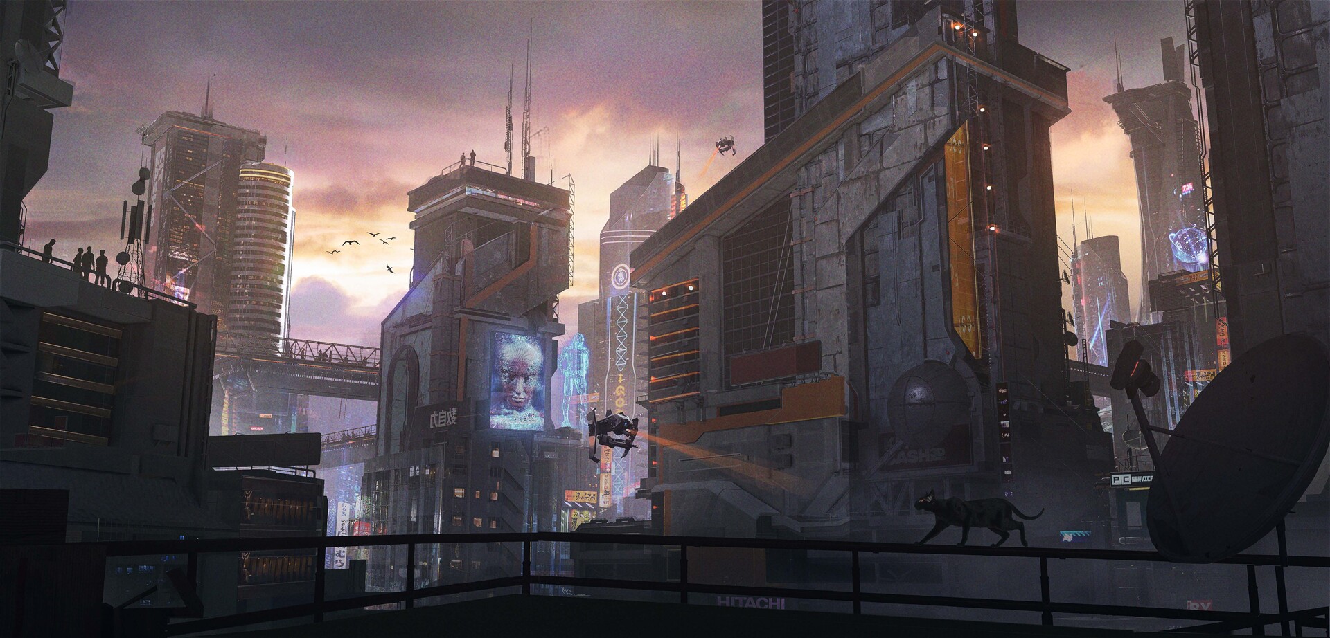 ArtStation - 肝一张科幻图