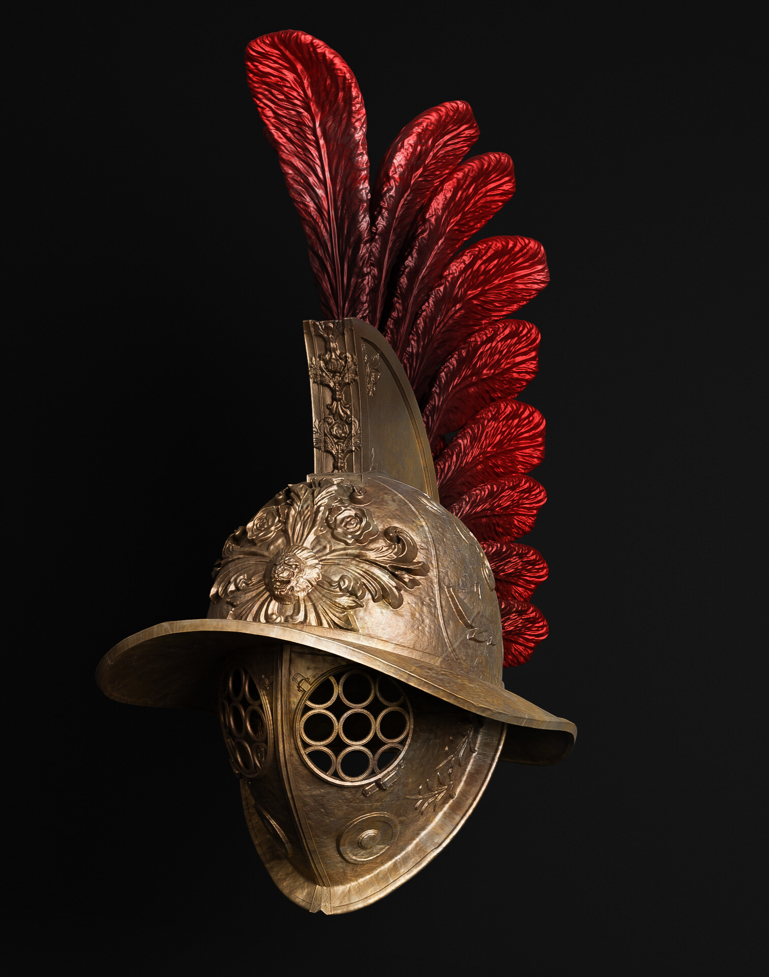 ArtStation - Gladiator Helmet