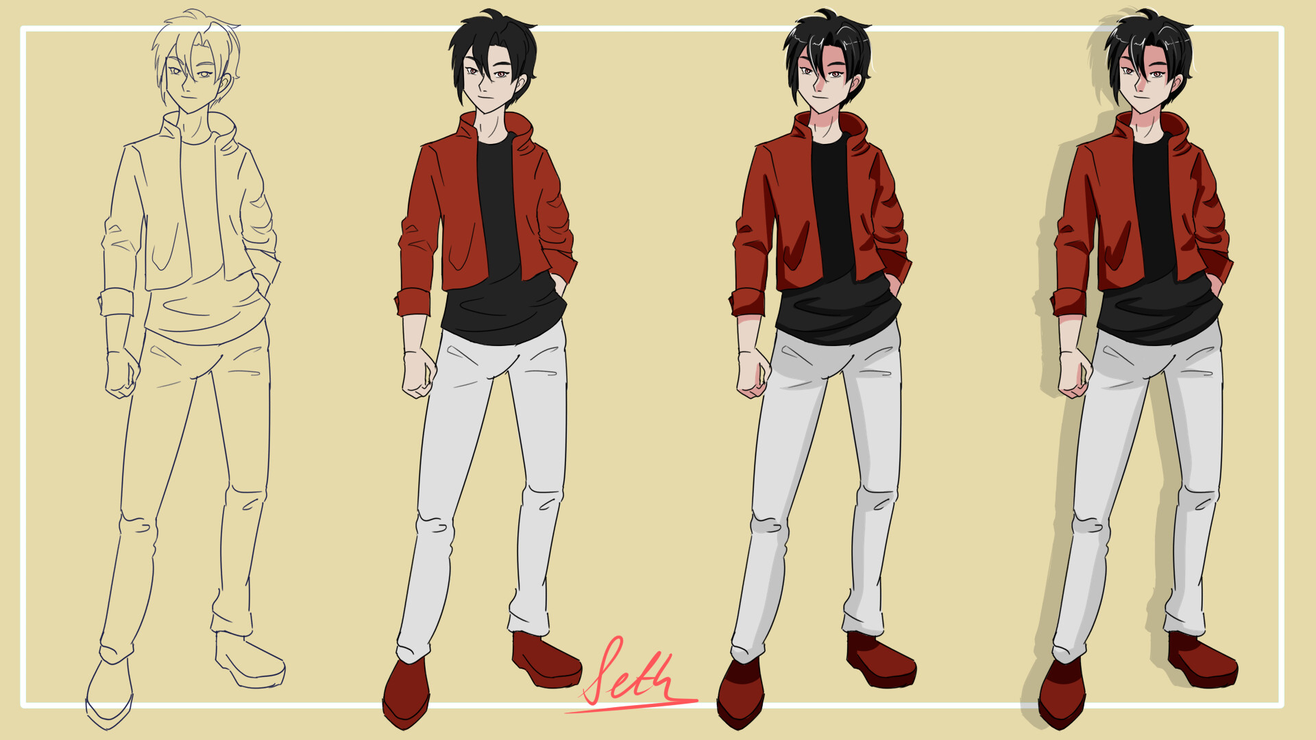 Anime Character Design Base