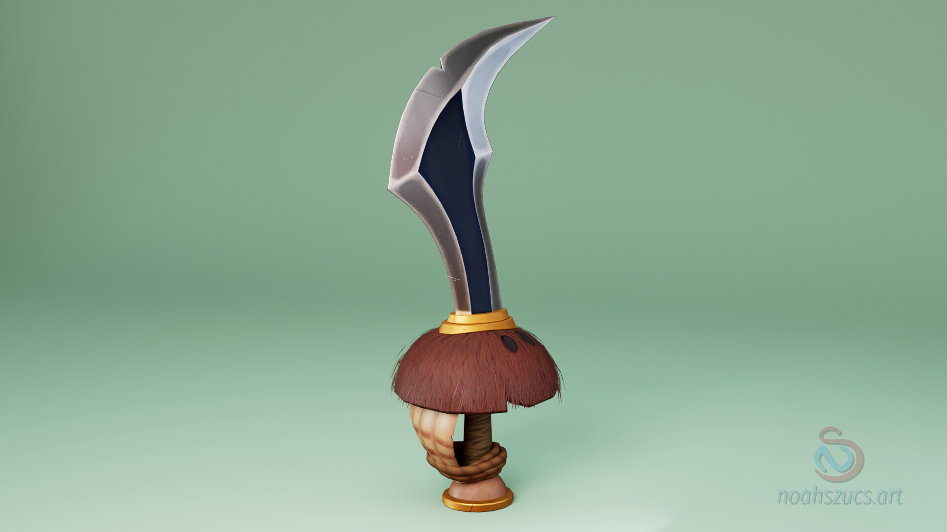 ArtStation - Coconut Sword - Game Model