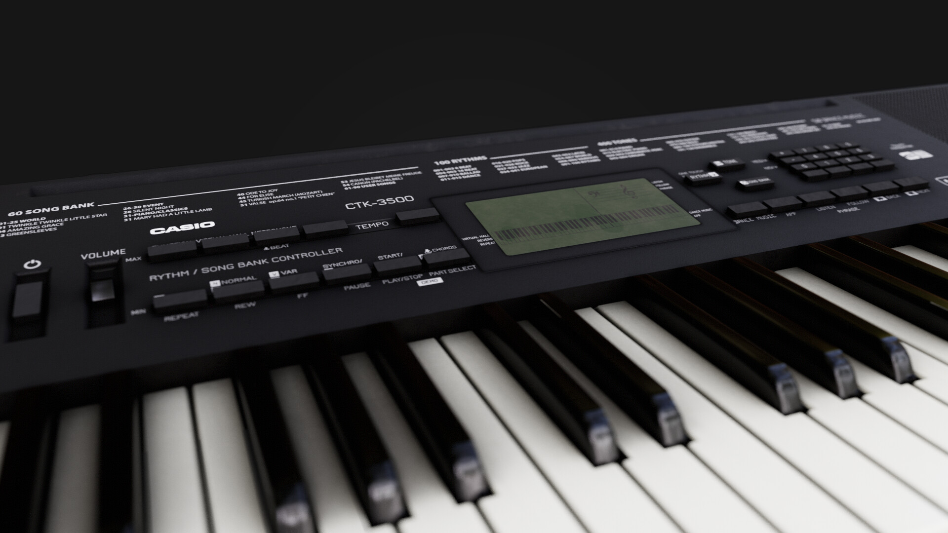 Ayaan S - Casio CTK-3500 Musical Keyboard Game Ready Model