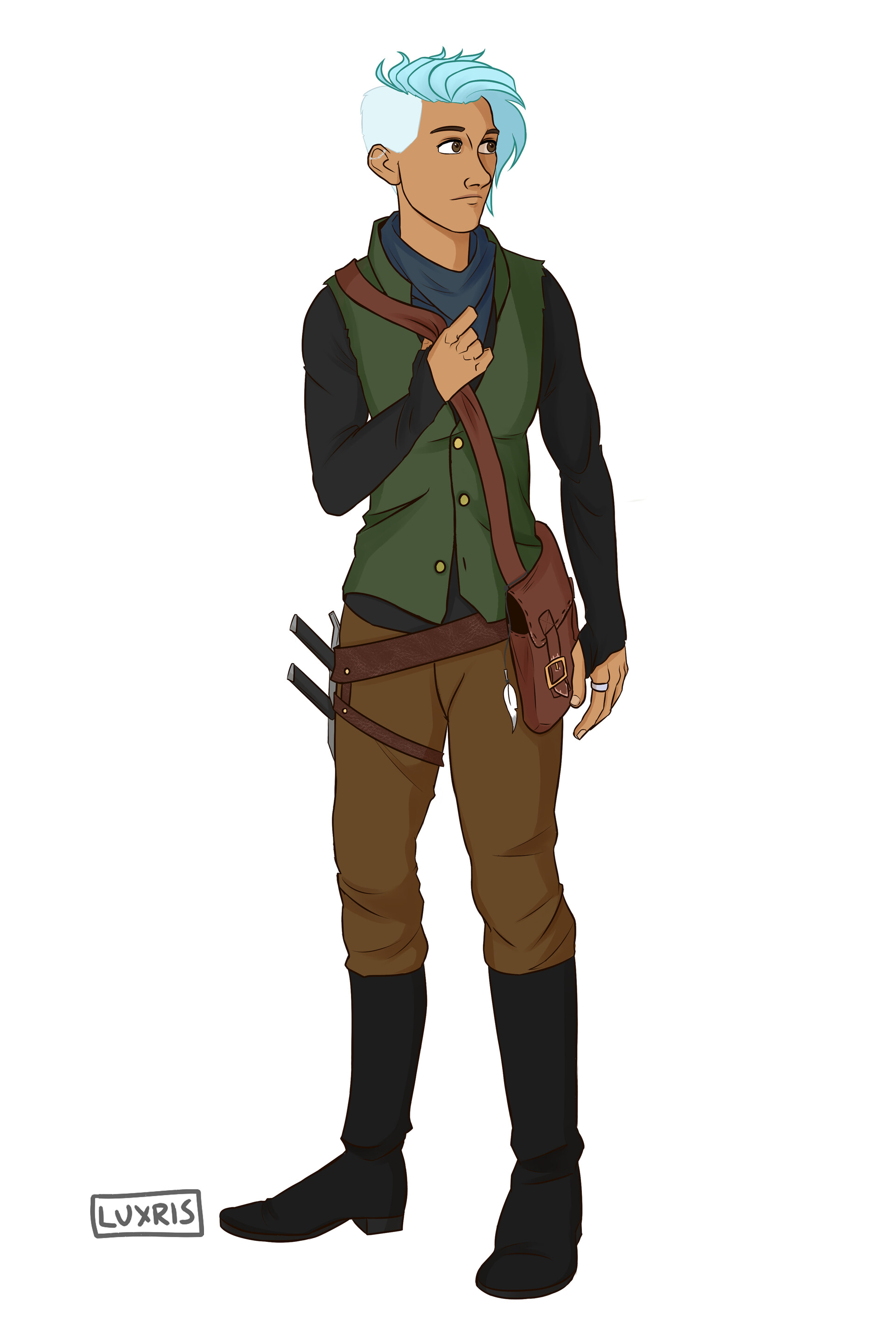 ArtStation - Original Fantasy Character Design - "Aila"