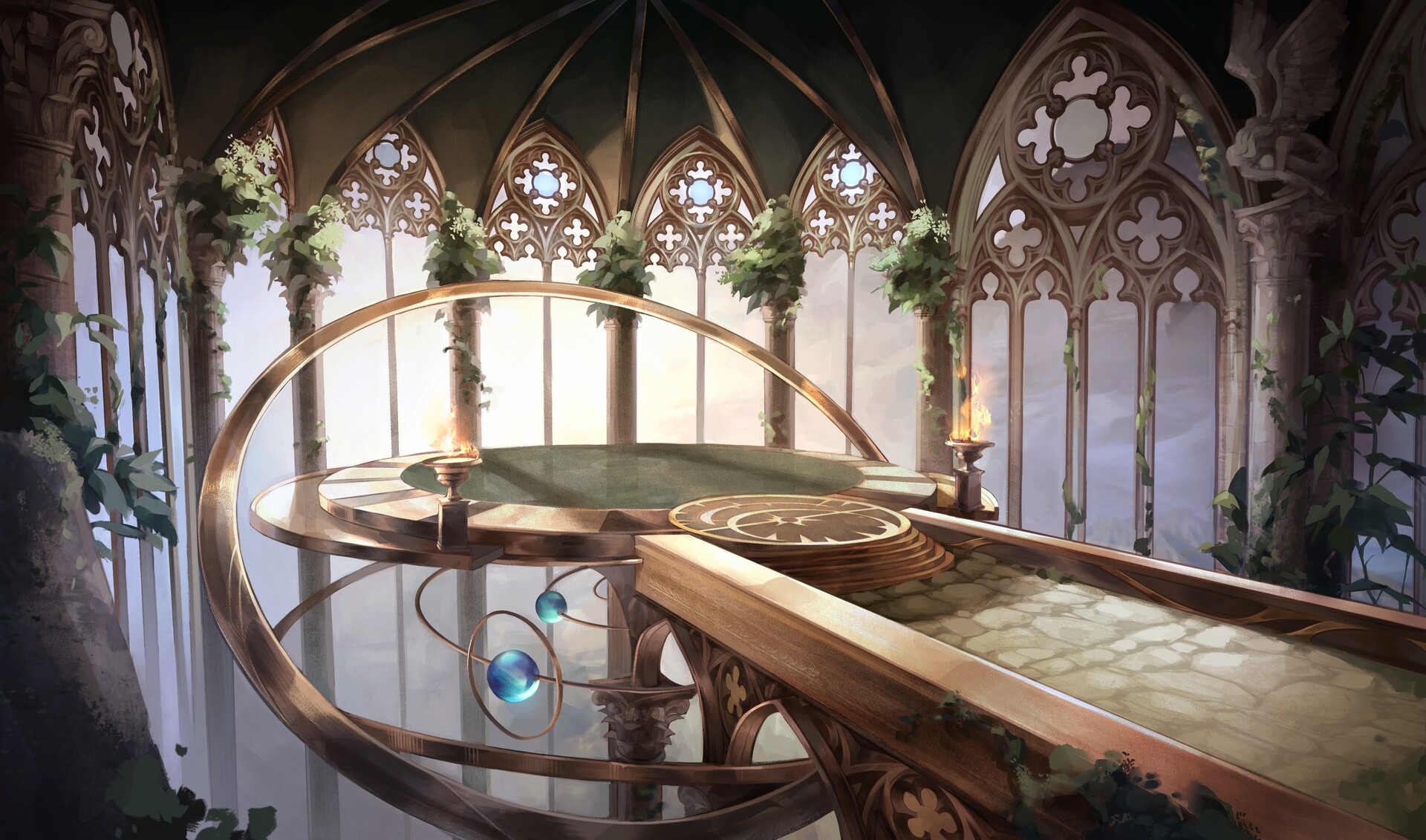 ArtStation - Fantasy Ruins Battle Arena