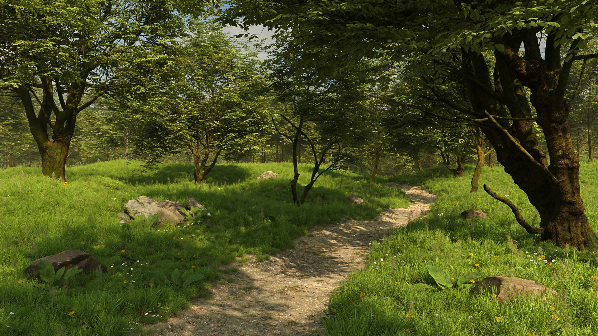 ArtStation - Forest path