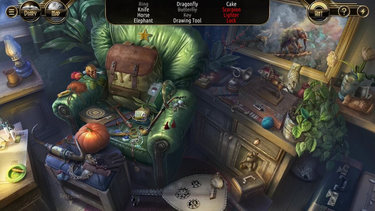 ArtStation - Hidden object scene