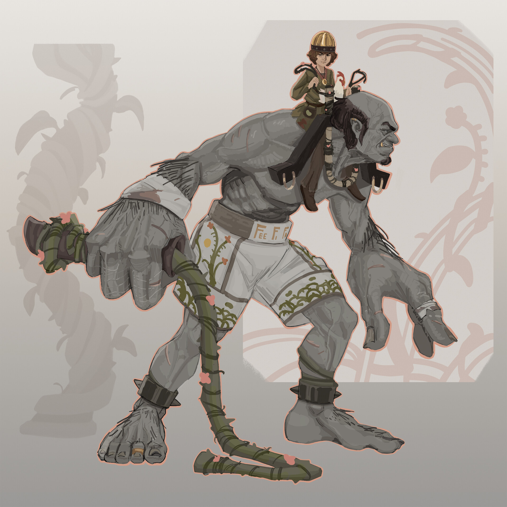 ArtStation - Jack and the Giant Enter the Arena!