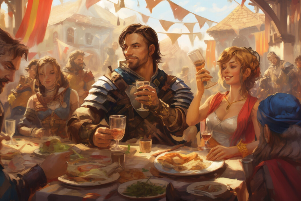 ArtStation - Illustration d'article Donjons et Dragons