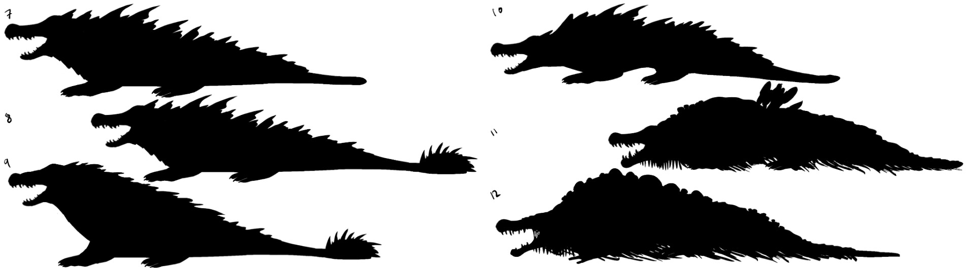 Laura Bibby - Overgrown Crocodile - Monster Creature Concept