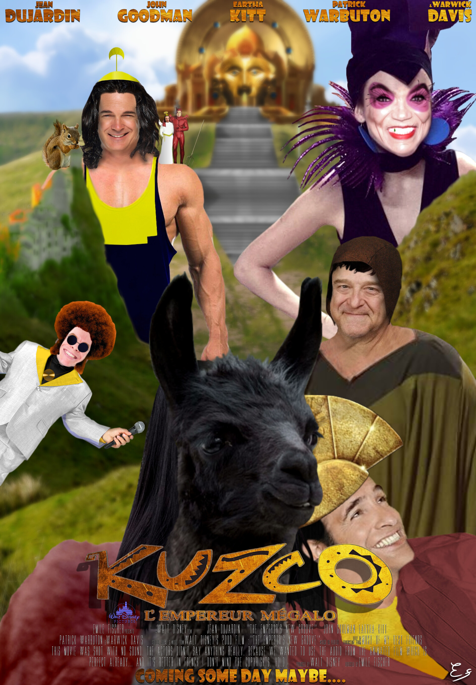 ArtStation - The Emperor's New Groove Live Action Movie Poster - 2017