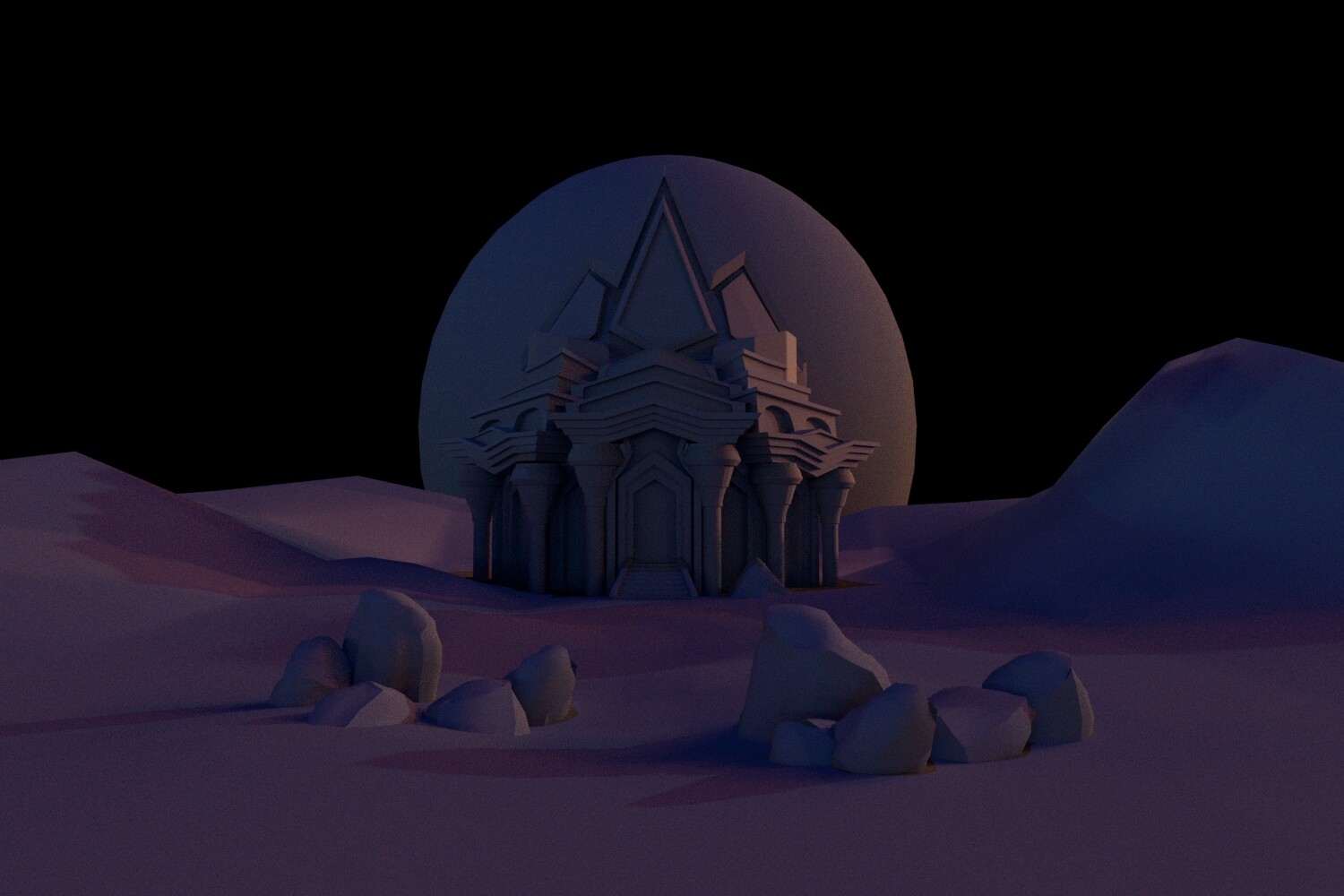 ArtStation - Space Temple