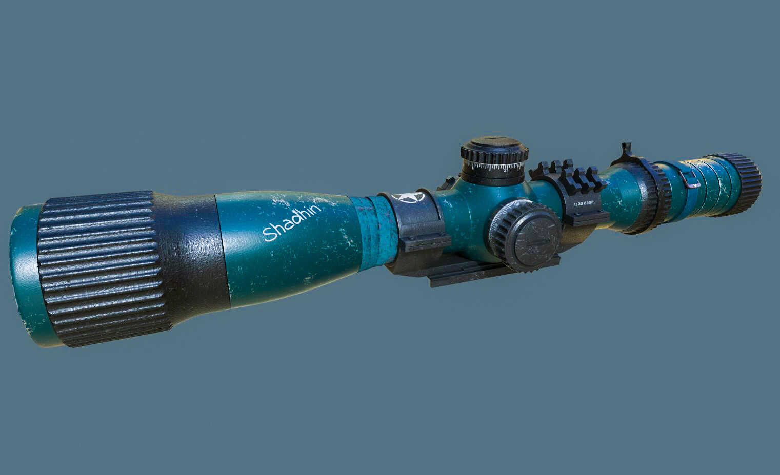 ArtStation - 3D Game asset (Gun Scope)