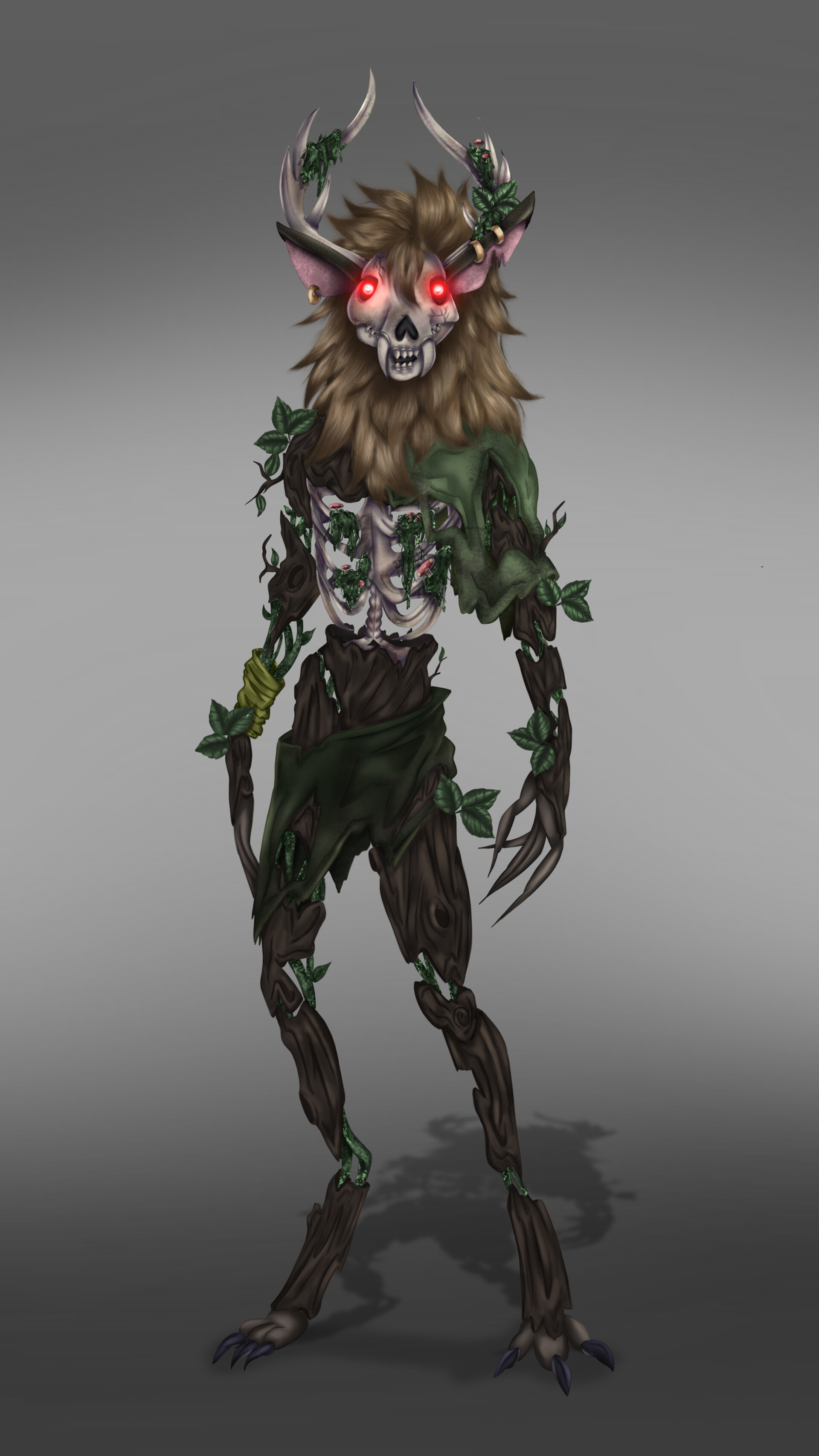 ArtStation - Wendigo Creature Design