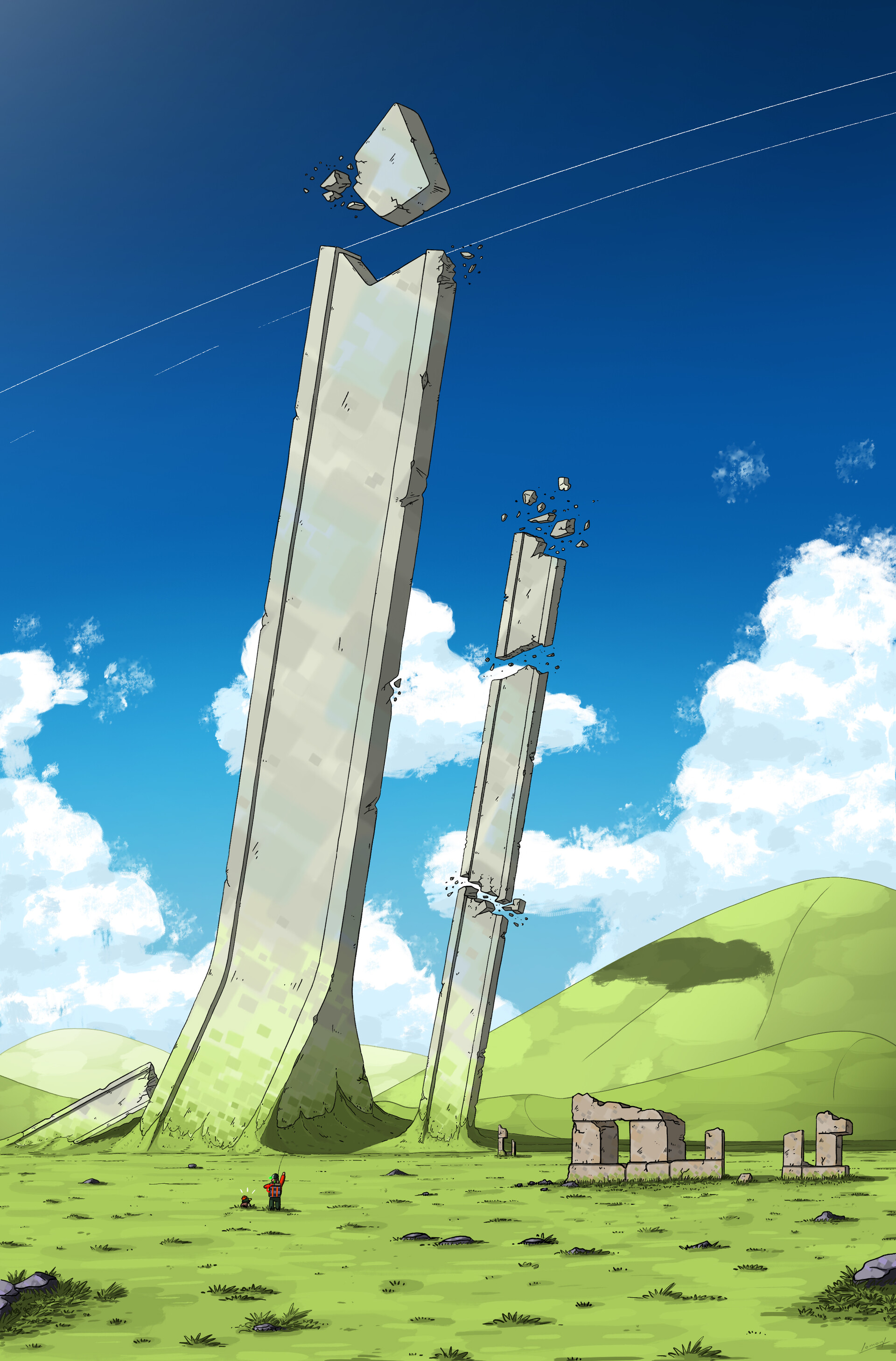 ArtStation - Lemon Quest / Celestial Pillars