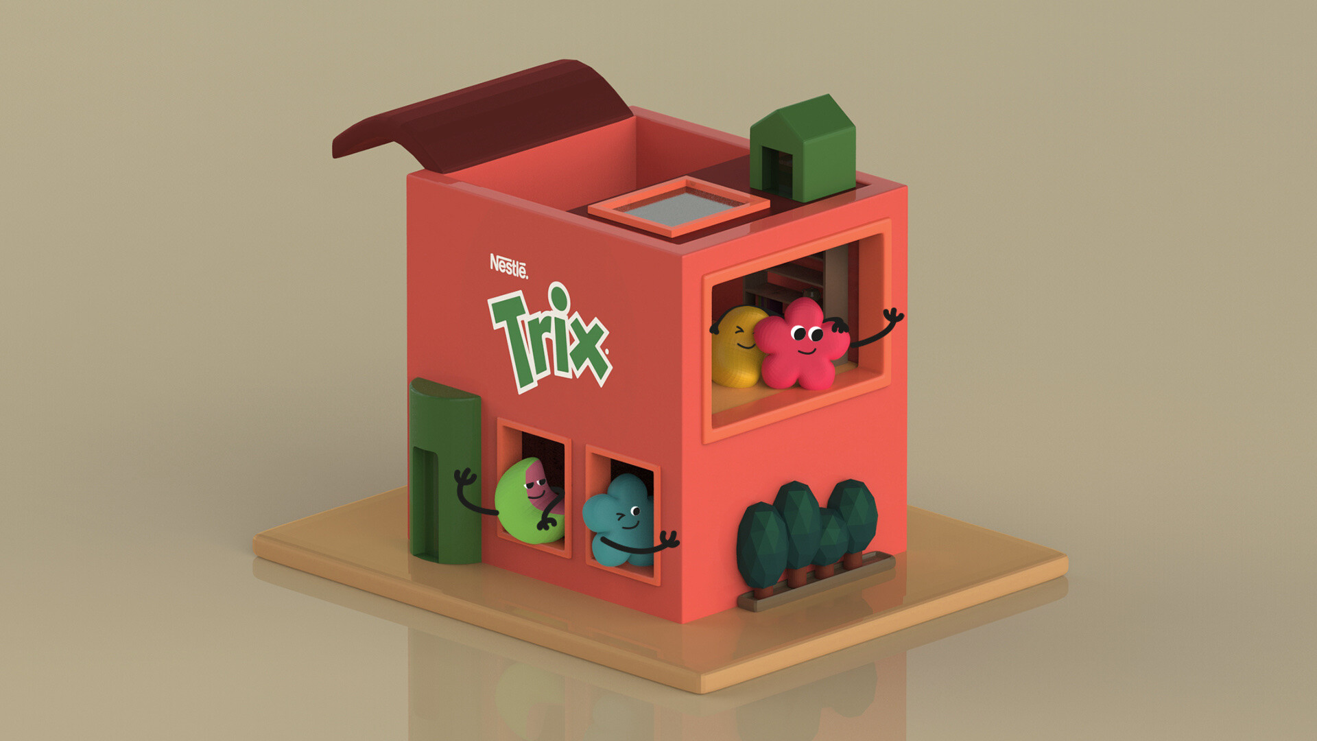 ArtStation - Trix Box house