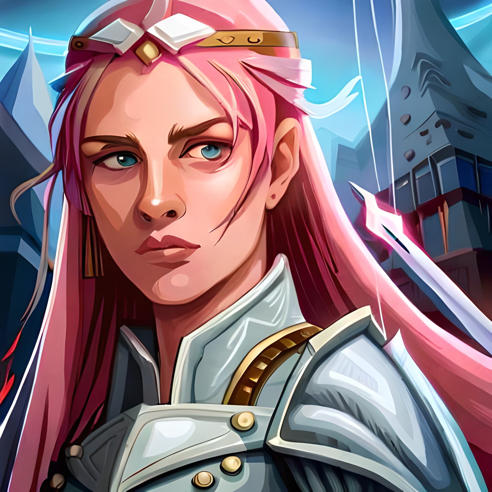 ArtStation - Female Knight