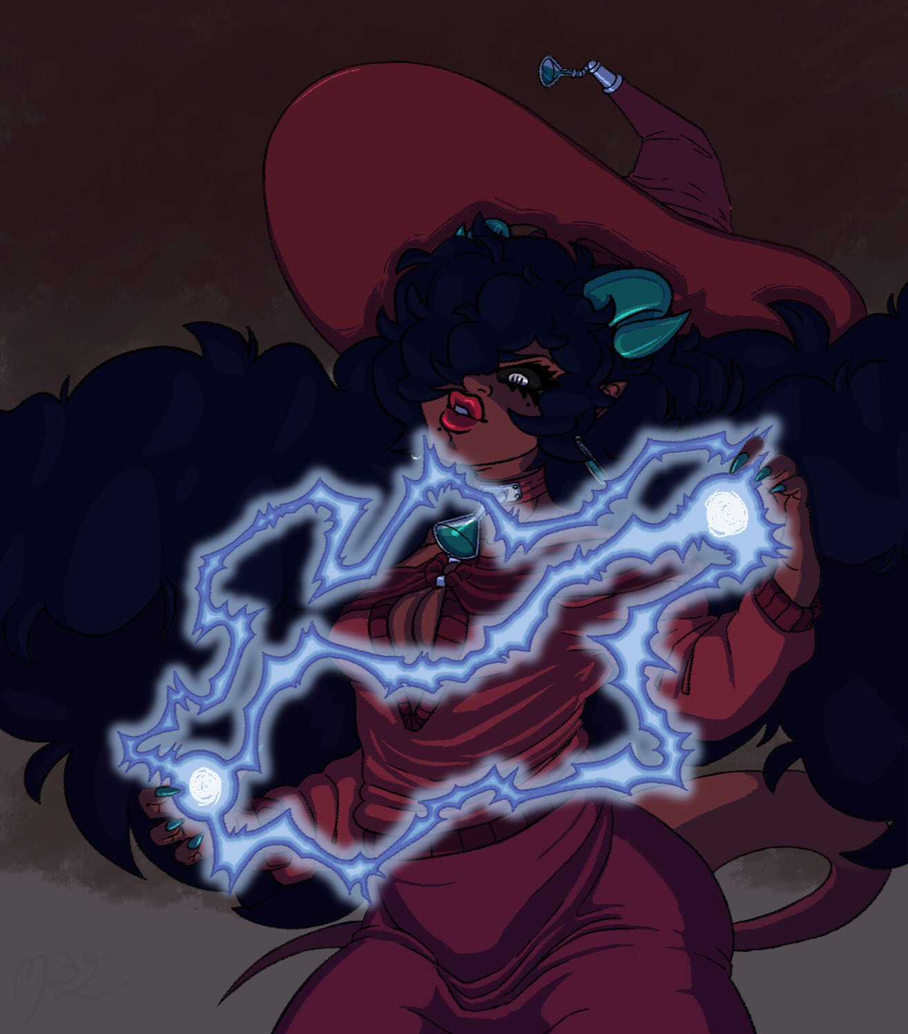 ArtStation - Astrid (Concept 2): Lighting Spell