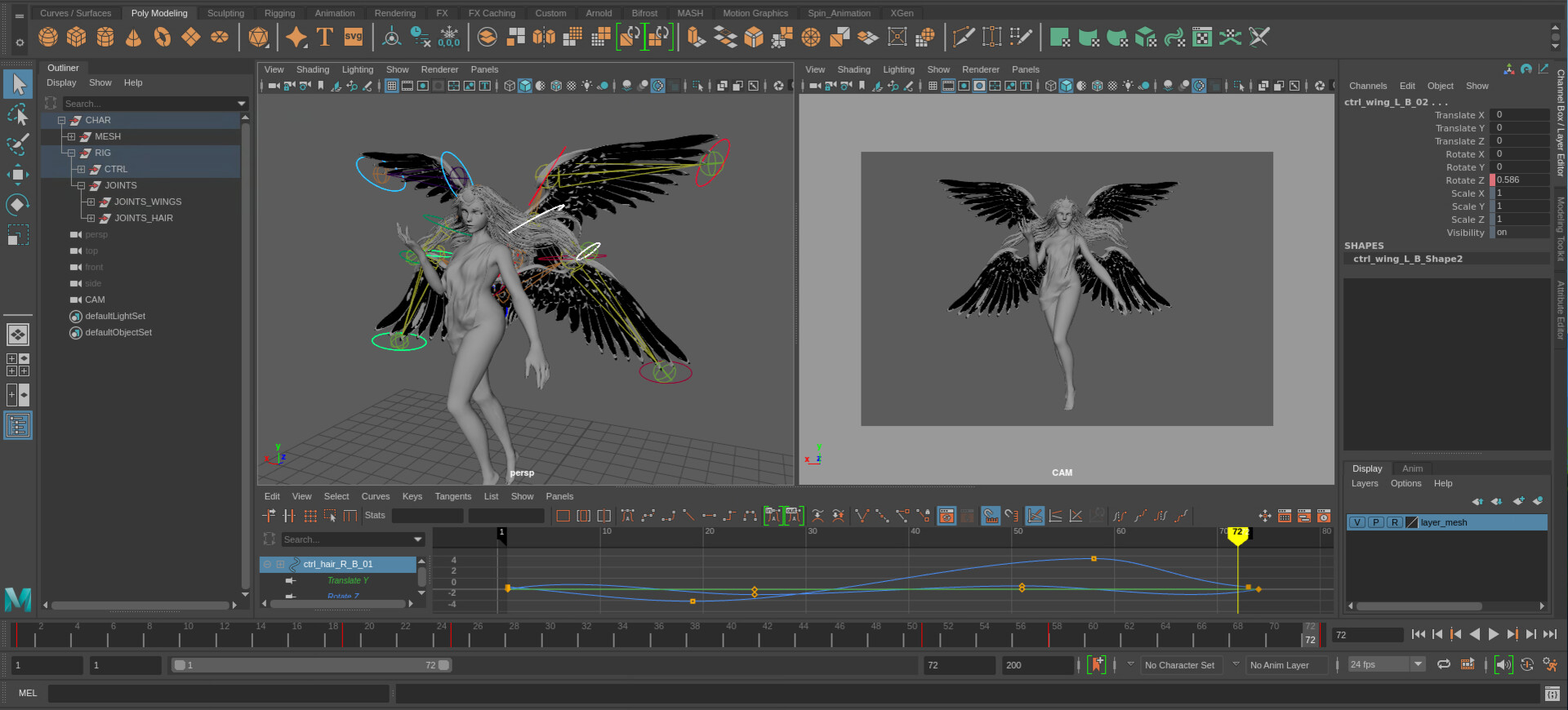 Lina Sarre - Whirlwind Seraph