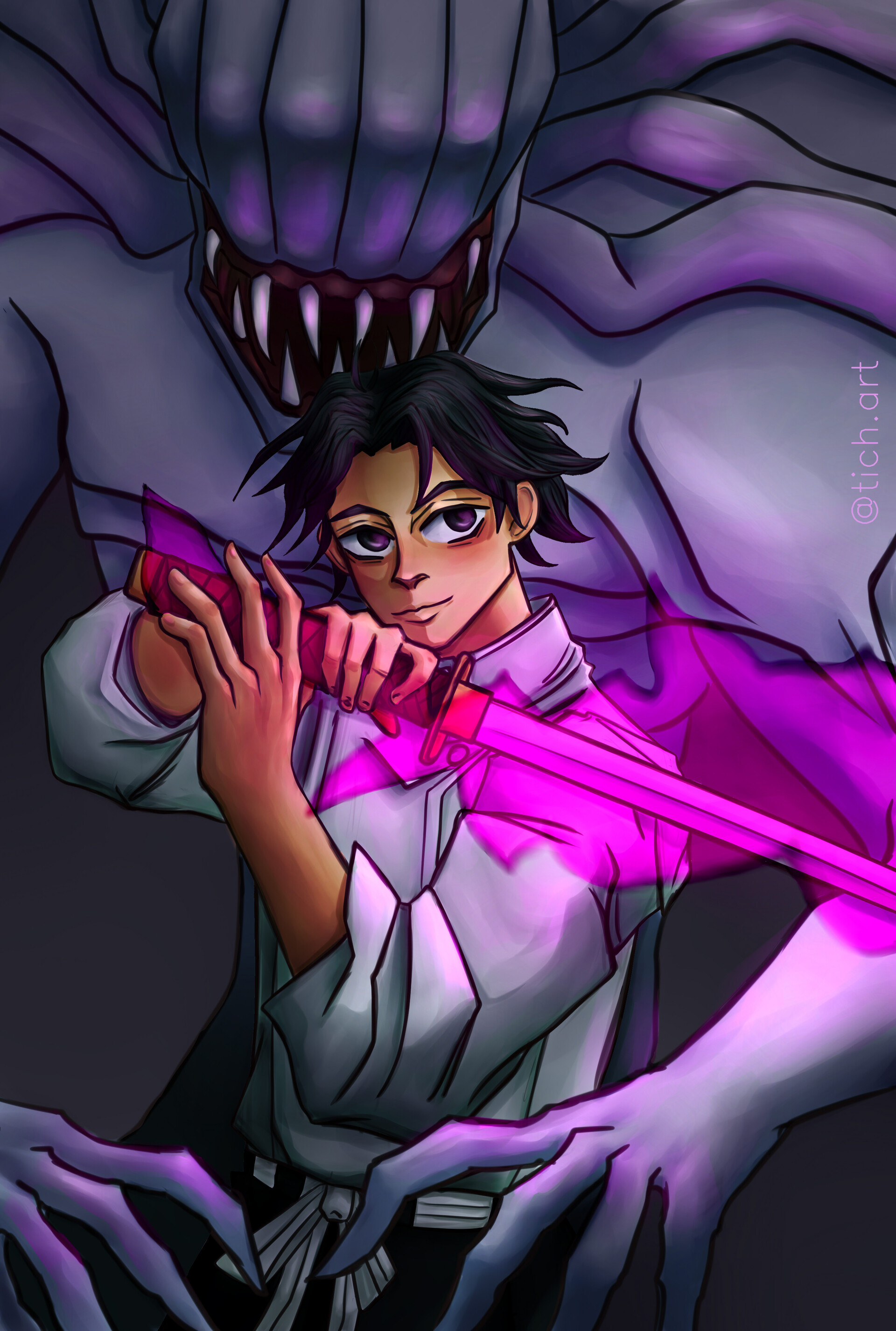 ArtStation - Yuta Okkotsu and Rika