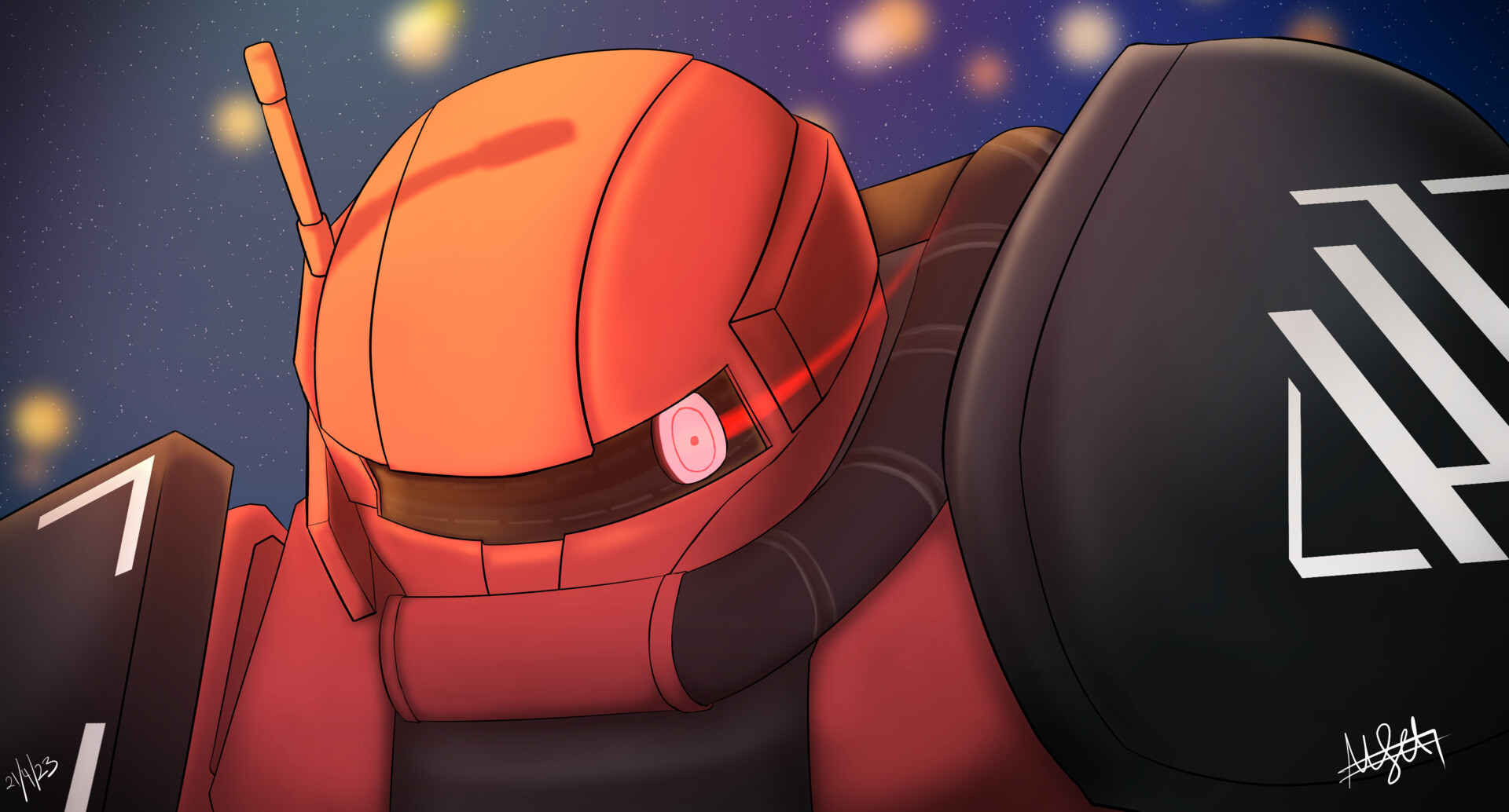 ArtStation - Mobile Suit Zasu