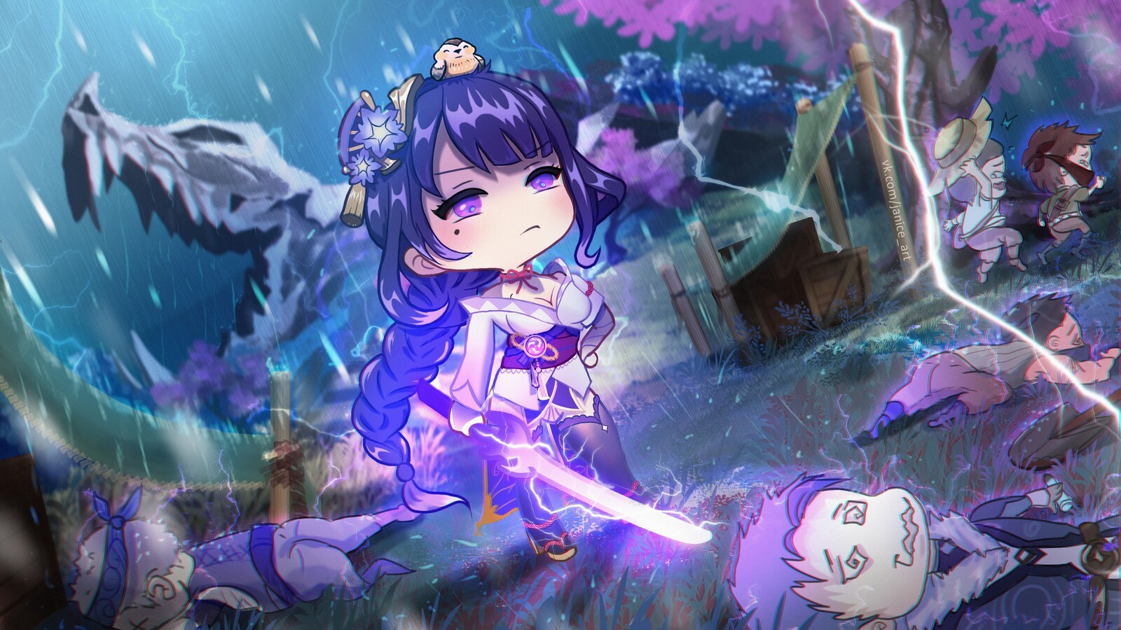 Zephyr Arts - Chibi Shogun Raiden