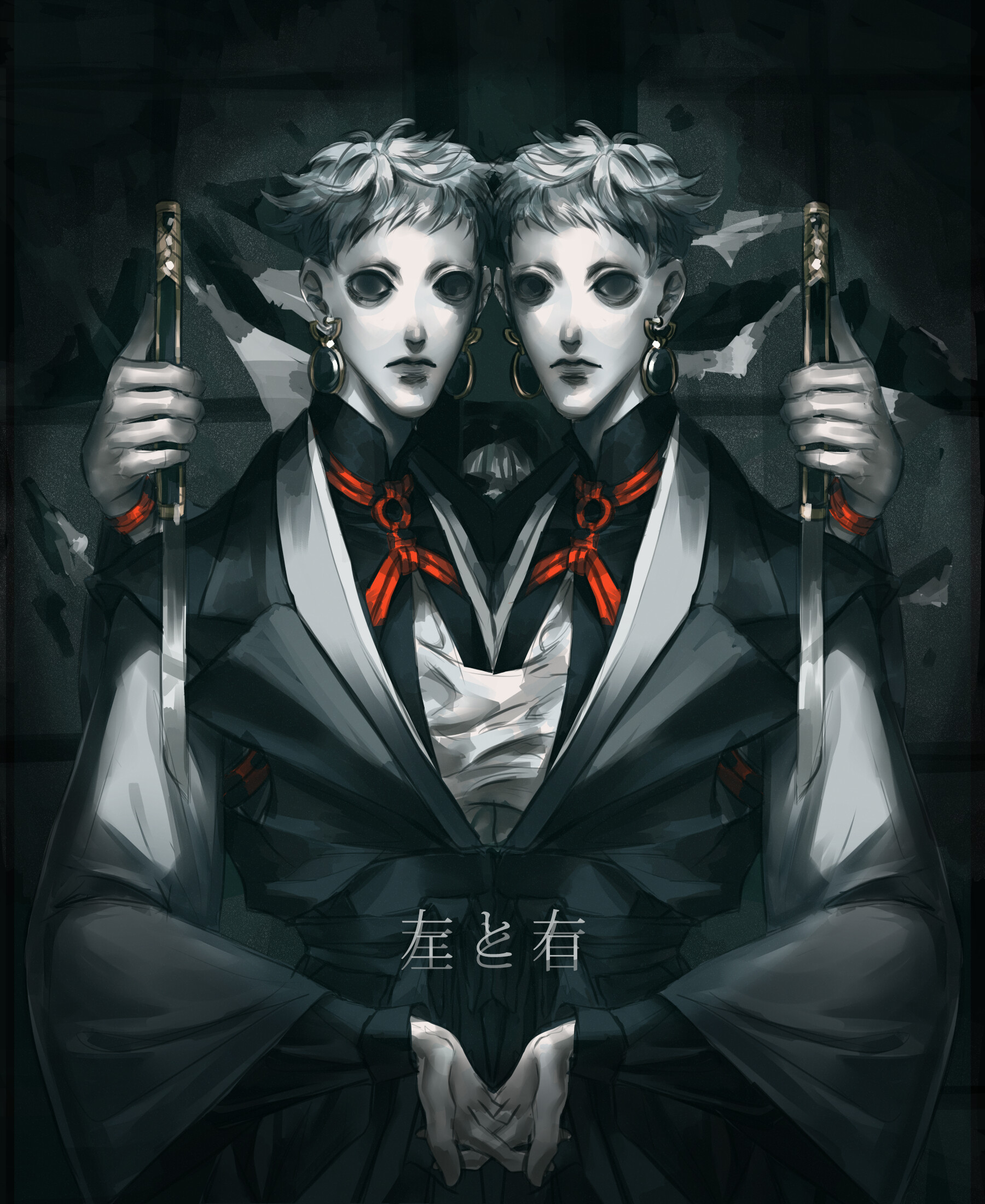 ArtStation - [OC] Hidari & Migi