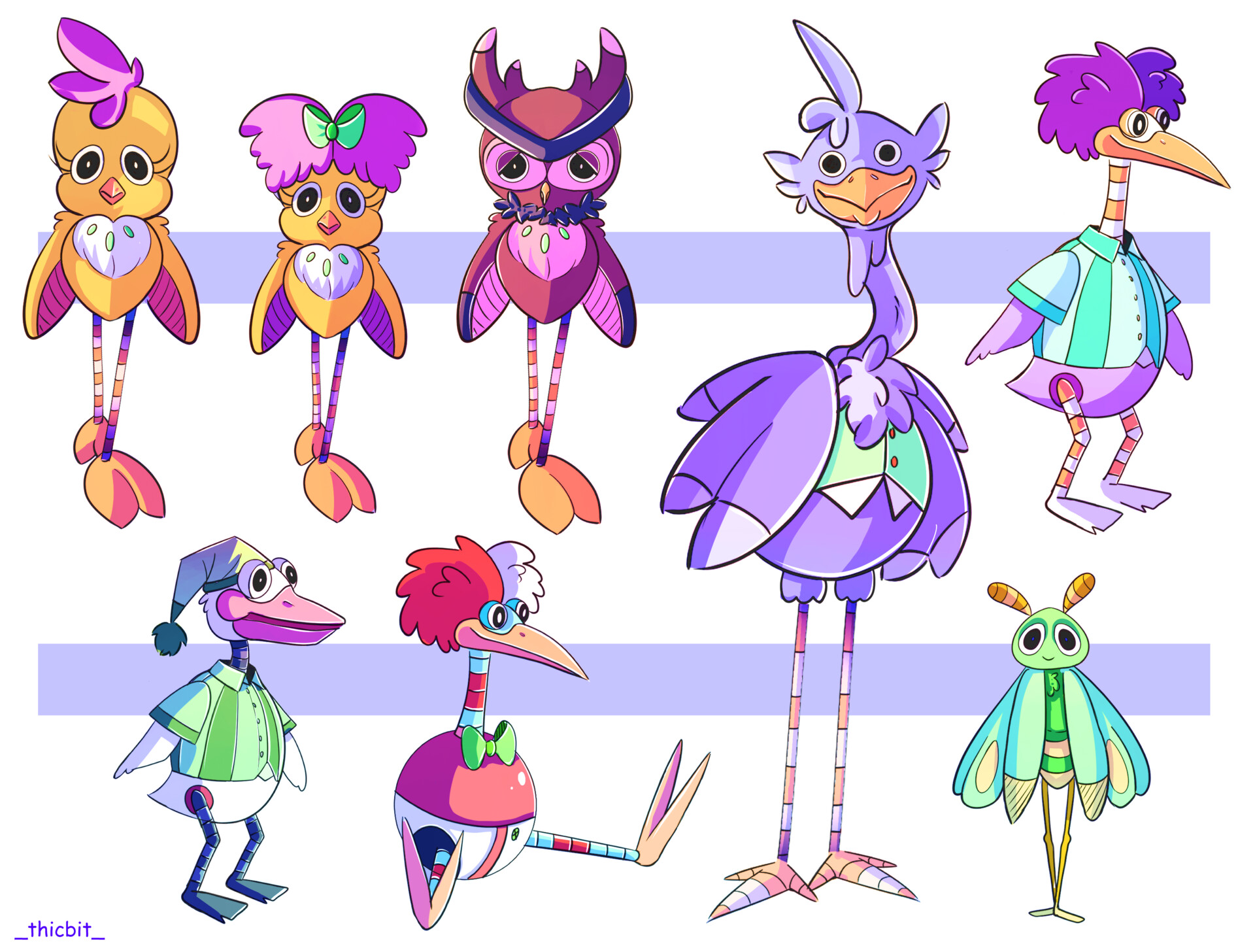 ArtStation - Poppy Playtime Bird Toy concept art/designs