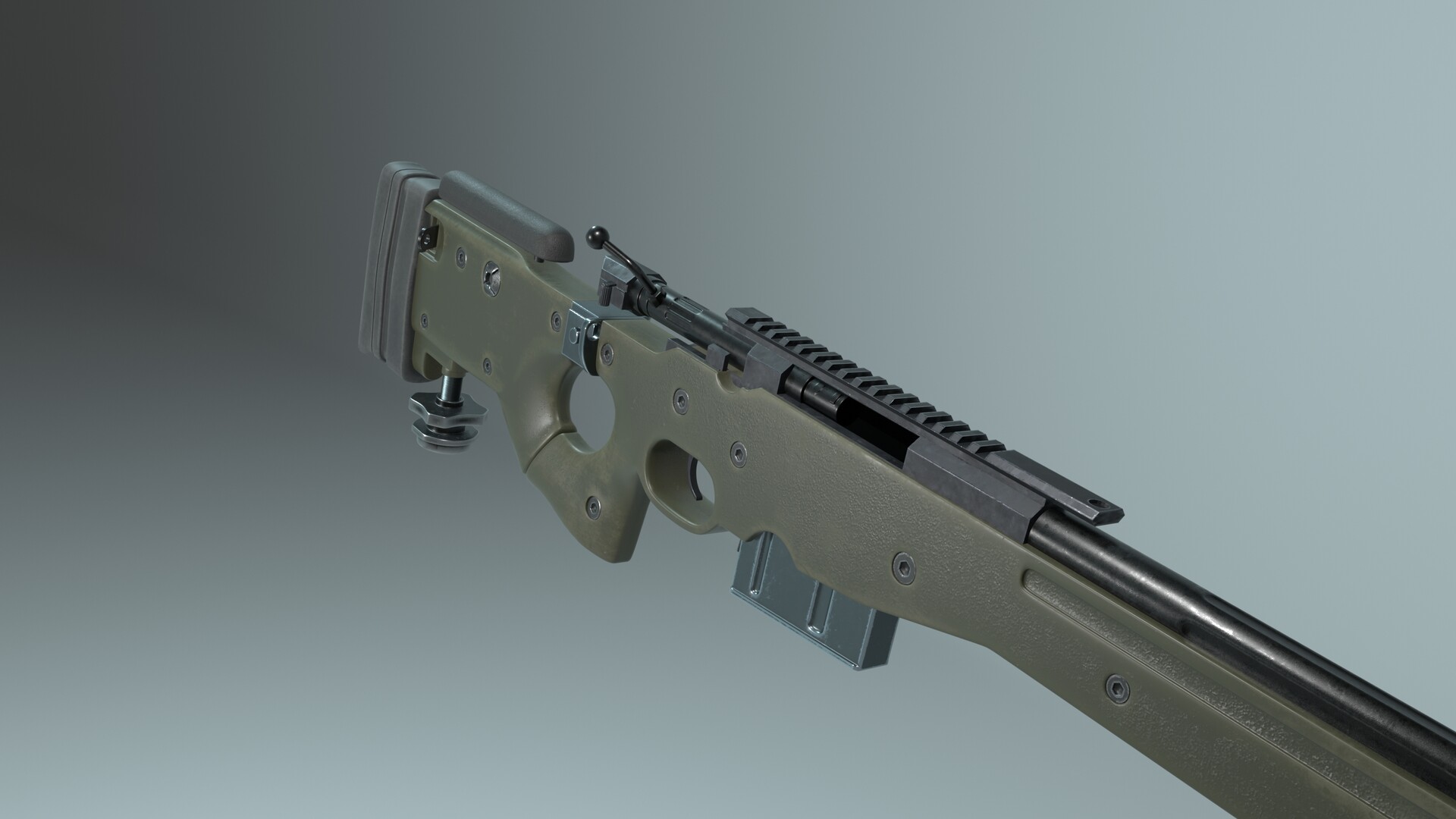 Daniel - High-Poly AWM Sniper Rifle