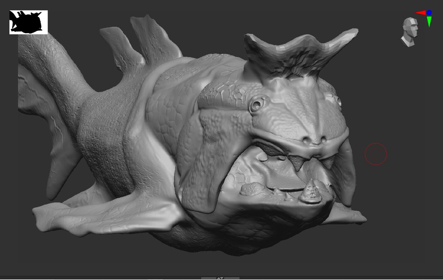ArtStation - DUNKLEOSTEUS ; MONSTER FISH