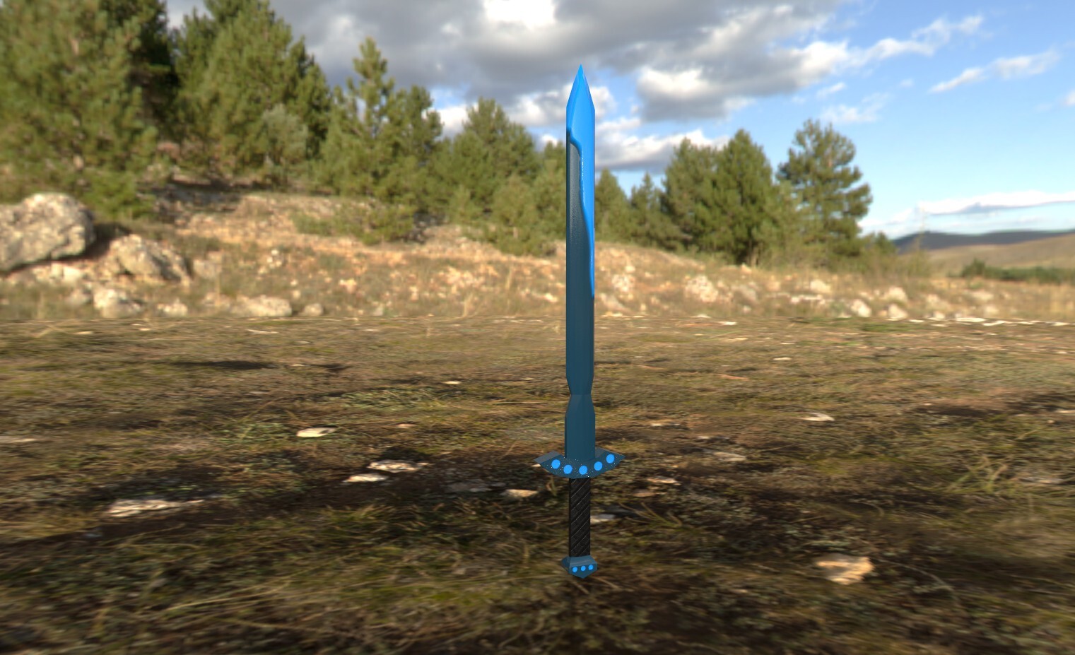 ArtStation - 3d Model Sword