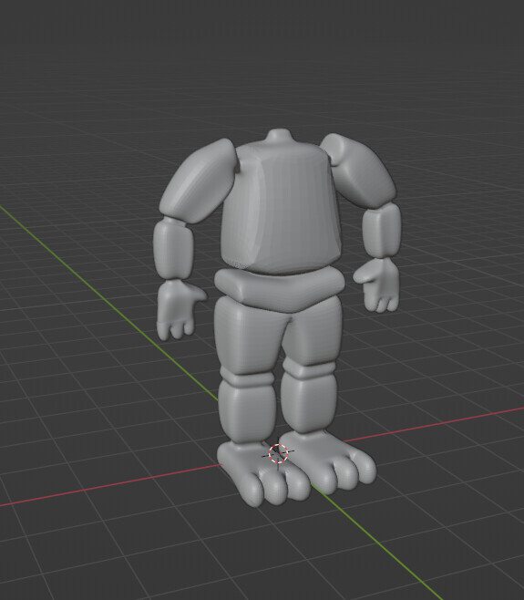 ArtStation - Fnaf Body Model Test