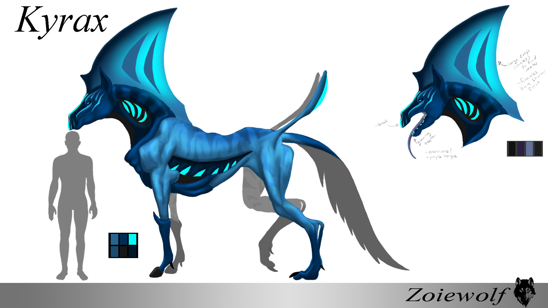 ArtStation - Kyrax Creature Concept