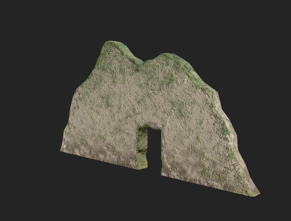 ArtStation - Mossy Wall