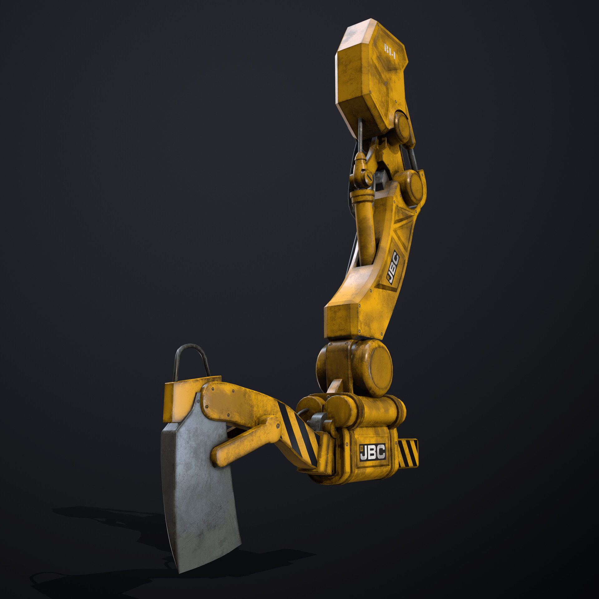 ArtStation - Atomhawk Art Test - Mech Arm