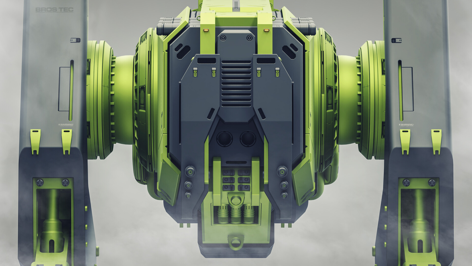 Ponte Ryuurui - Scifi Mech - for an upcoming Blender Bros course for ...