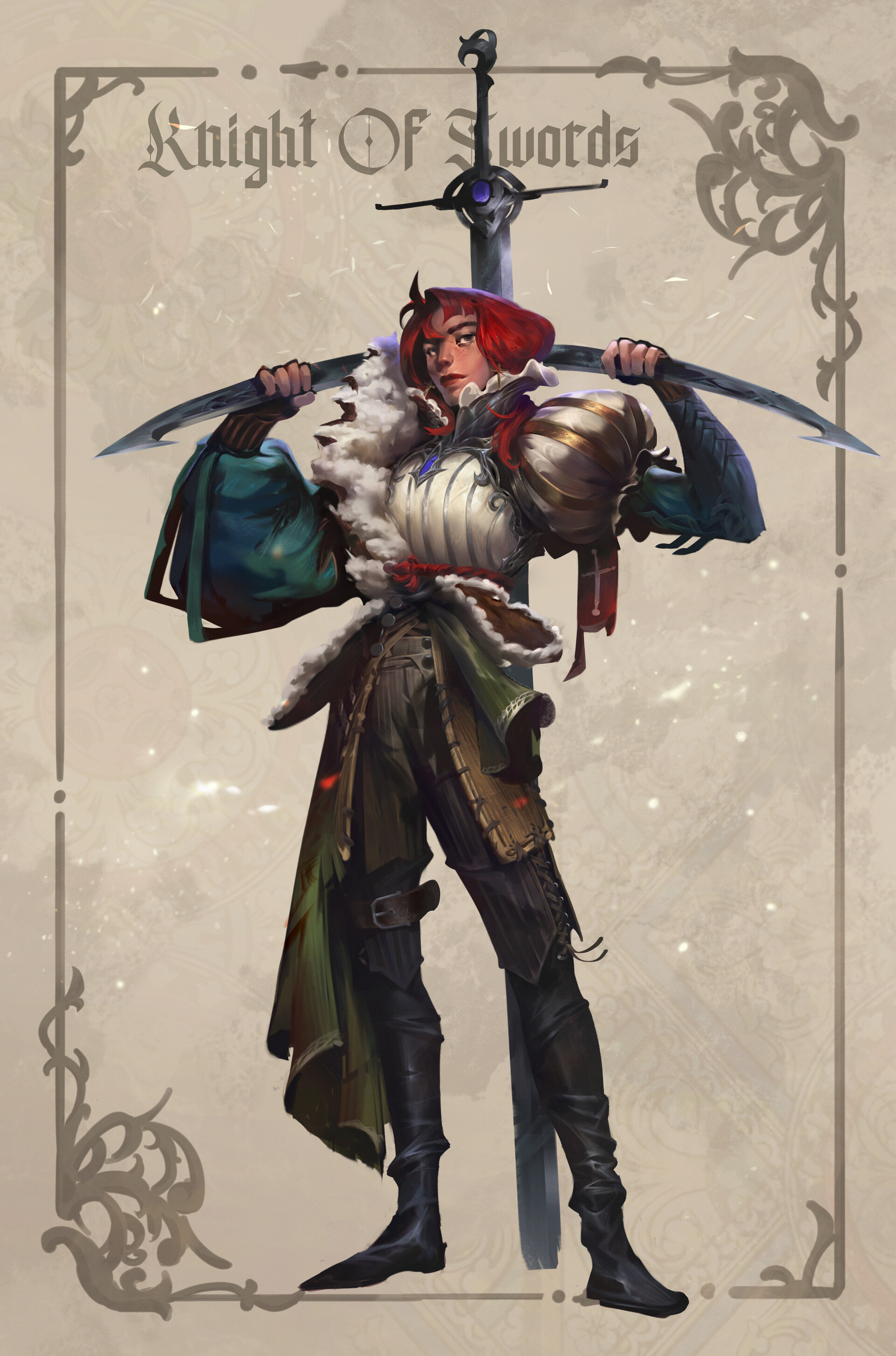 ArtStation - The Knight of Swords