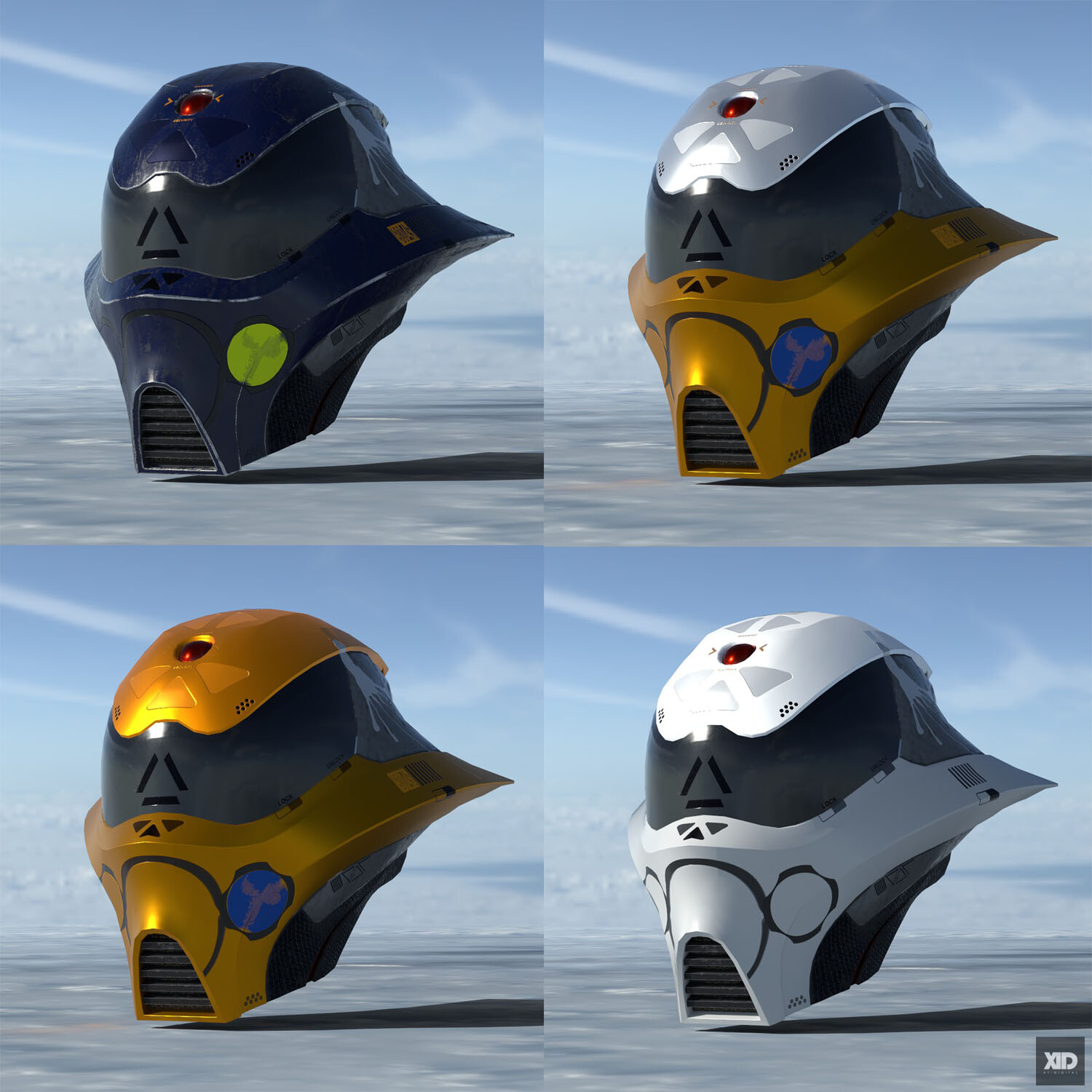ArtStation - BotHead variants