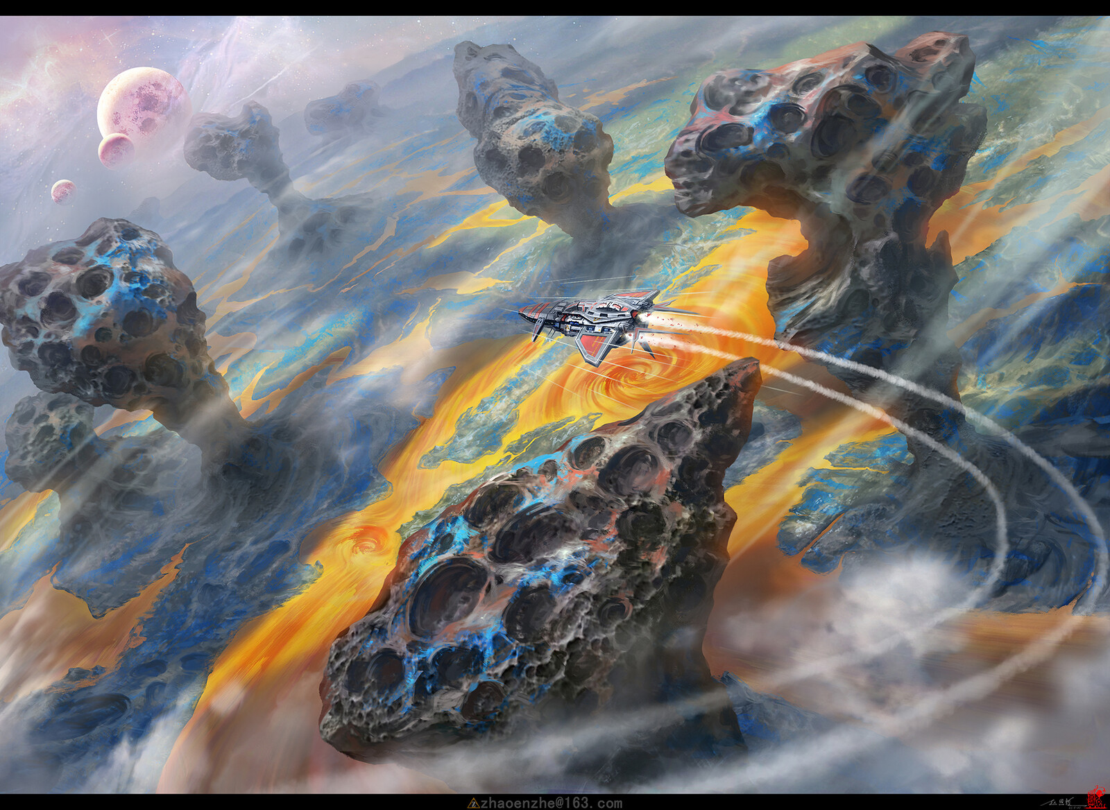 ArtStation - The three body problem series