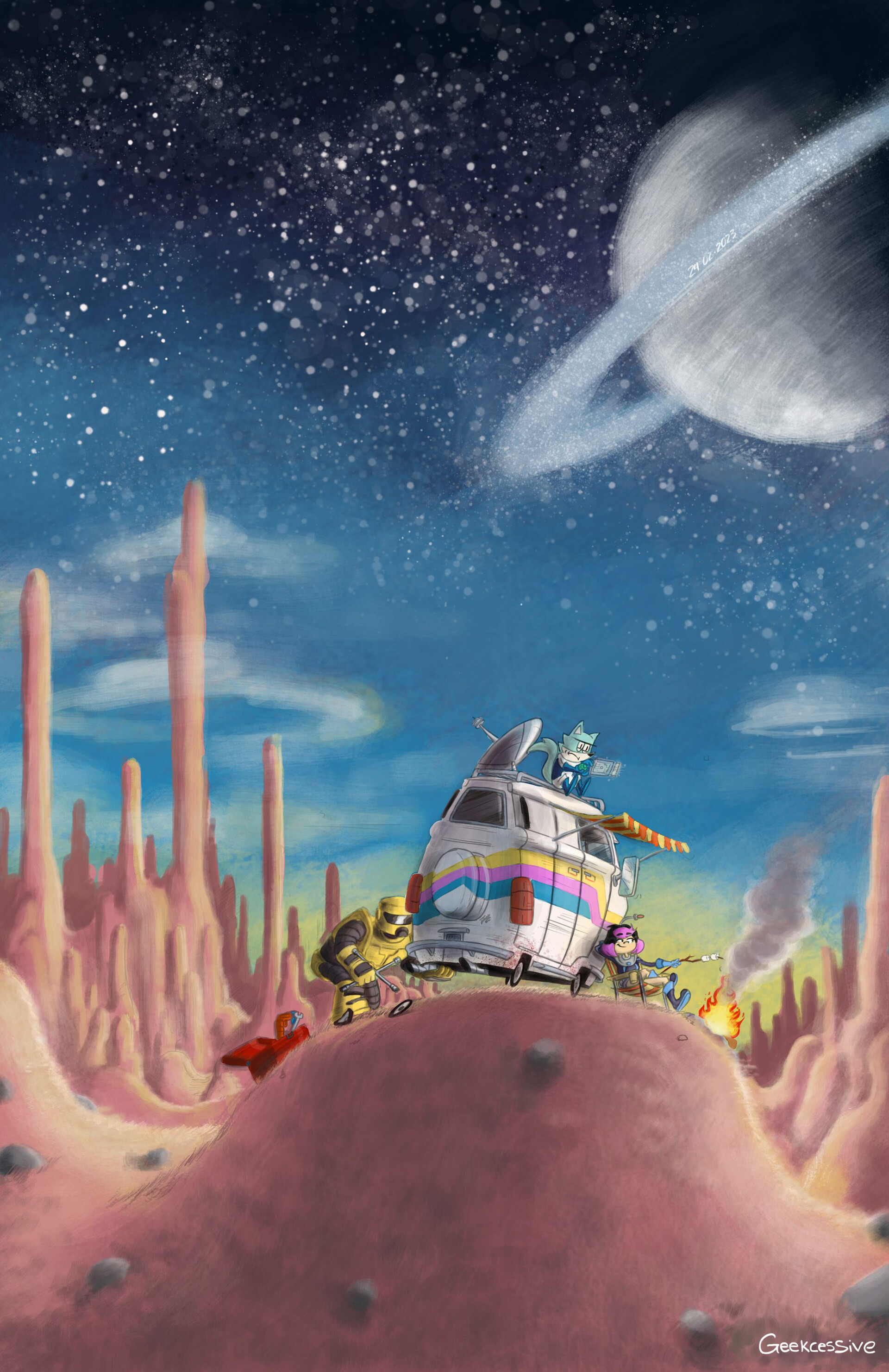 ArtStation - Timelapse: Overcoming