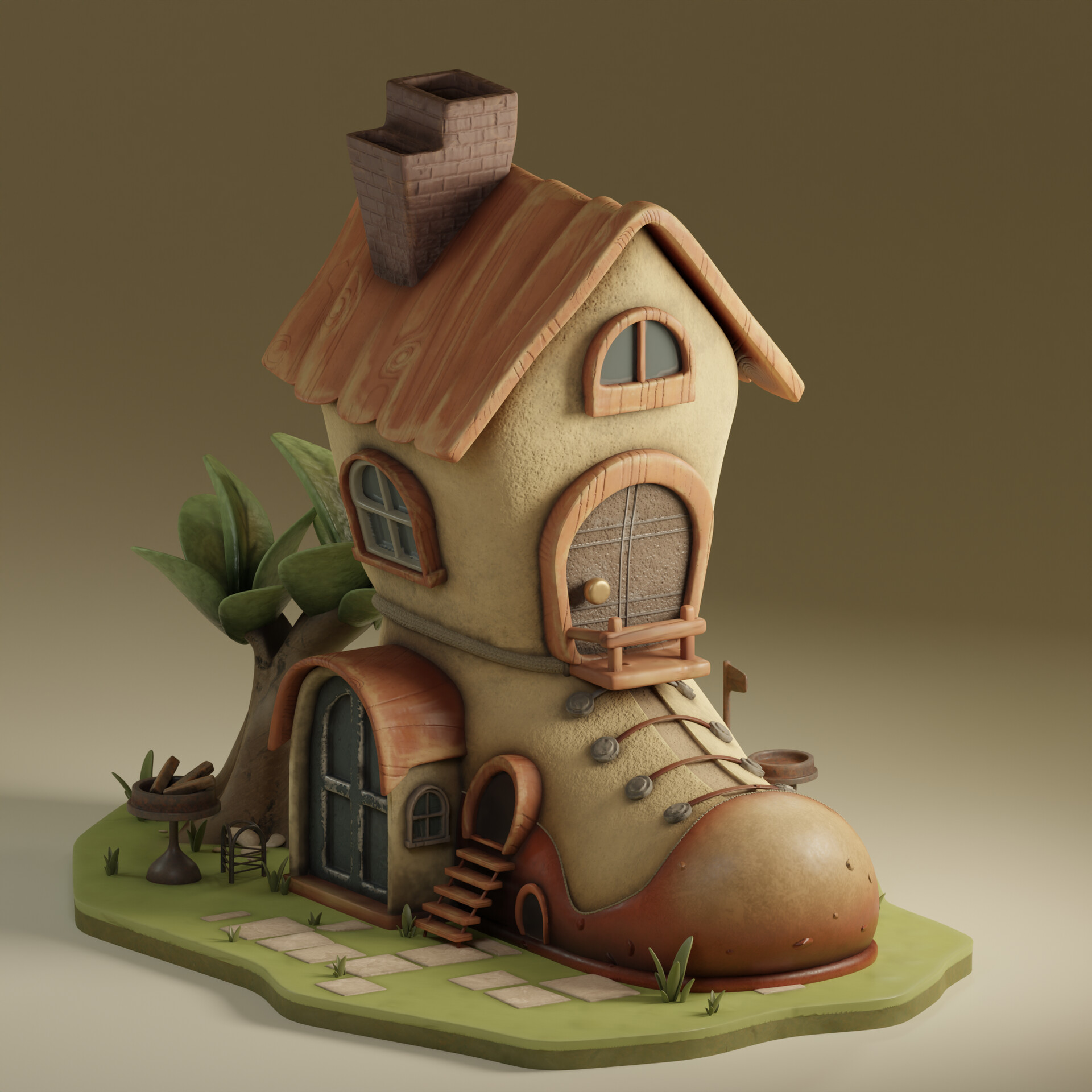 ArtStation - Shoe-House