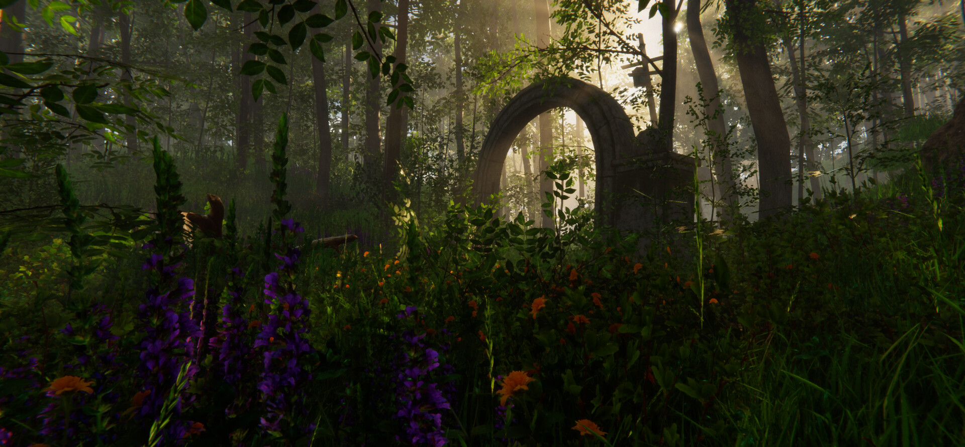 Ákos Kovács - Silent Woodlands - Morning (Unity HDRP)