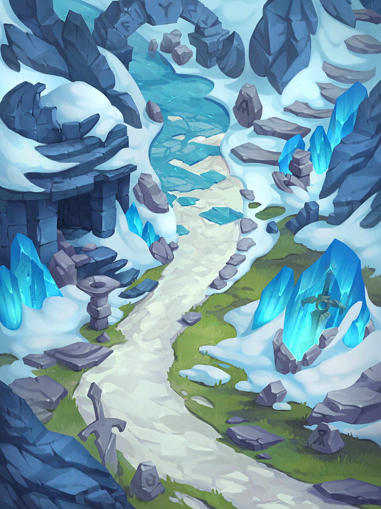 ArtStation - Level map