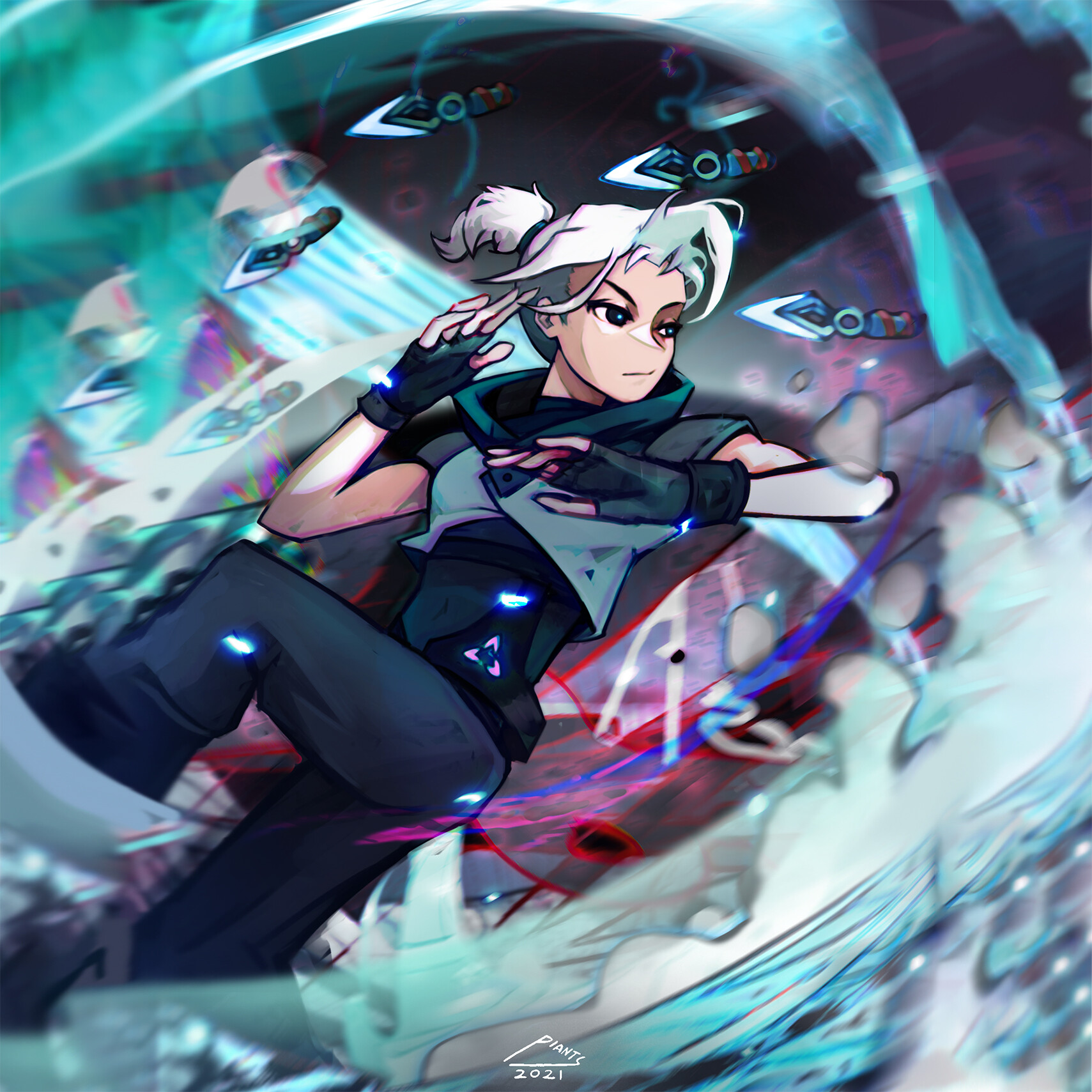 ArtStation - 037 - jett / valorant