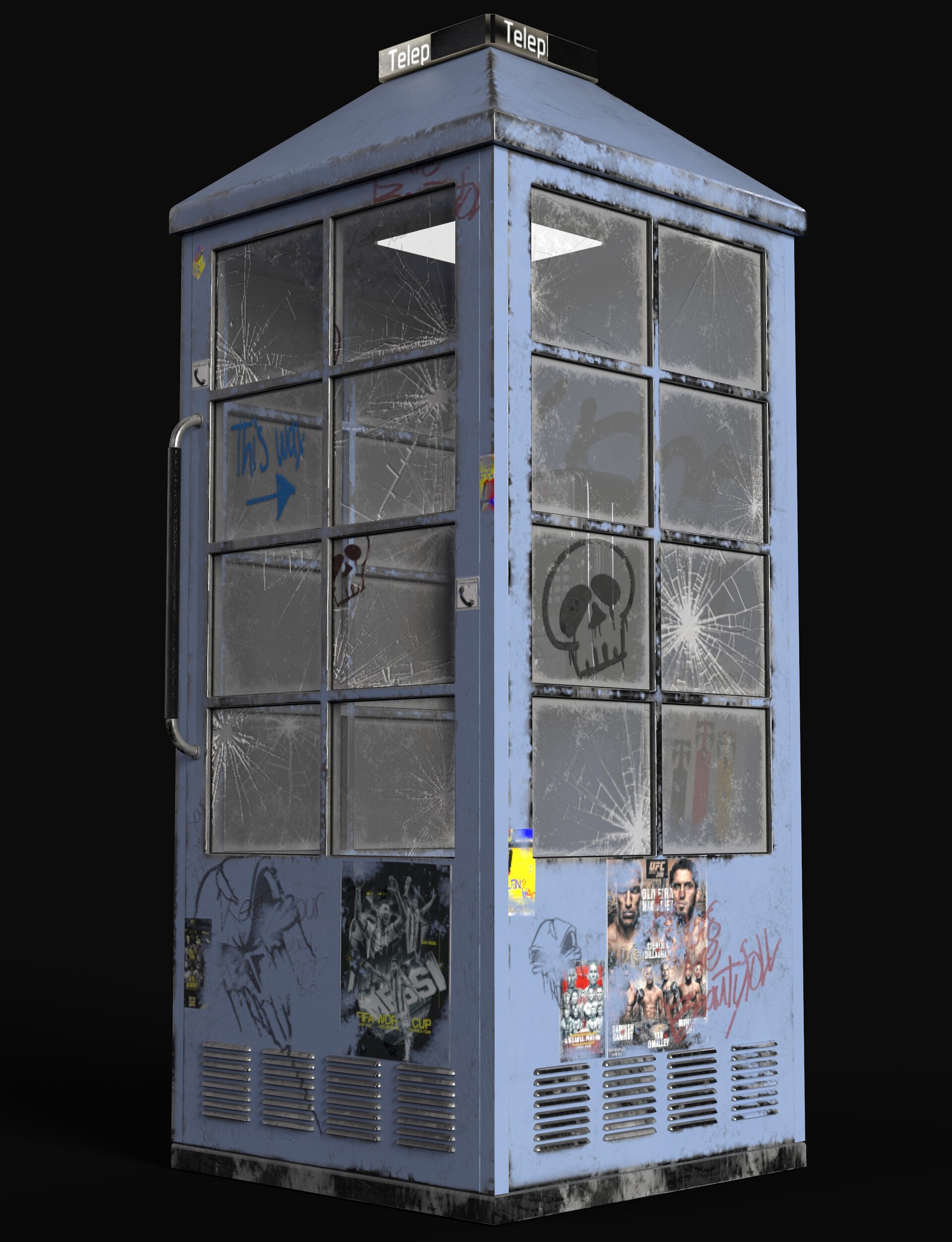 ArtStation - phone box