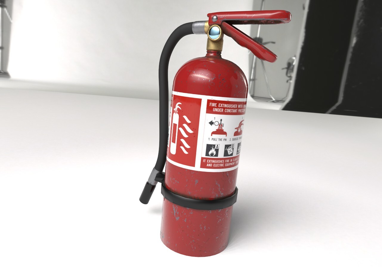 ArtStation - Fire Extinguisher