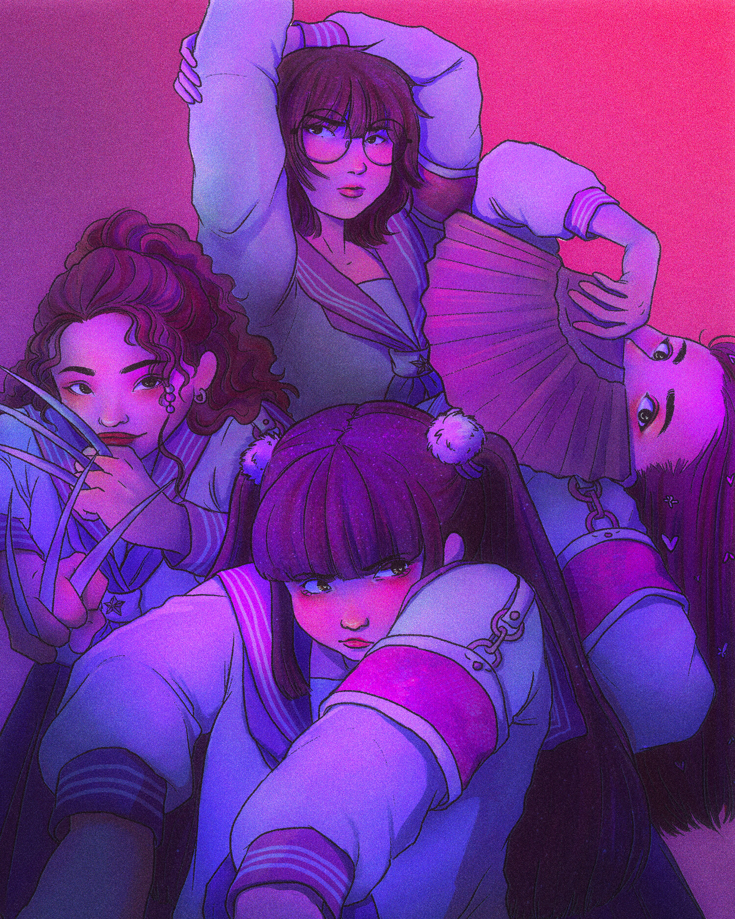 ArtStation - FREAKS (Atarashii Gakko)